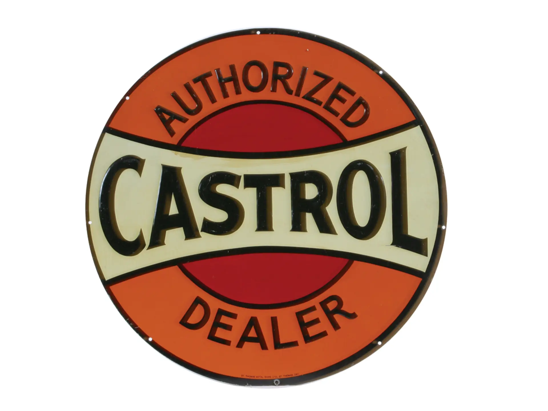 CASTROL SIGN | Private Collection of Tom & Marlene Stackhouse | RM ...