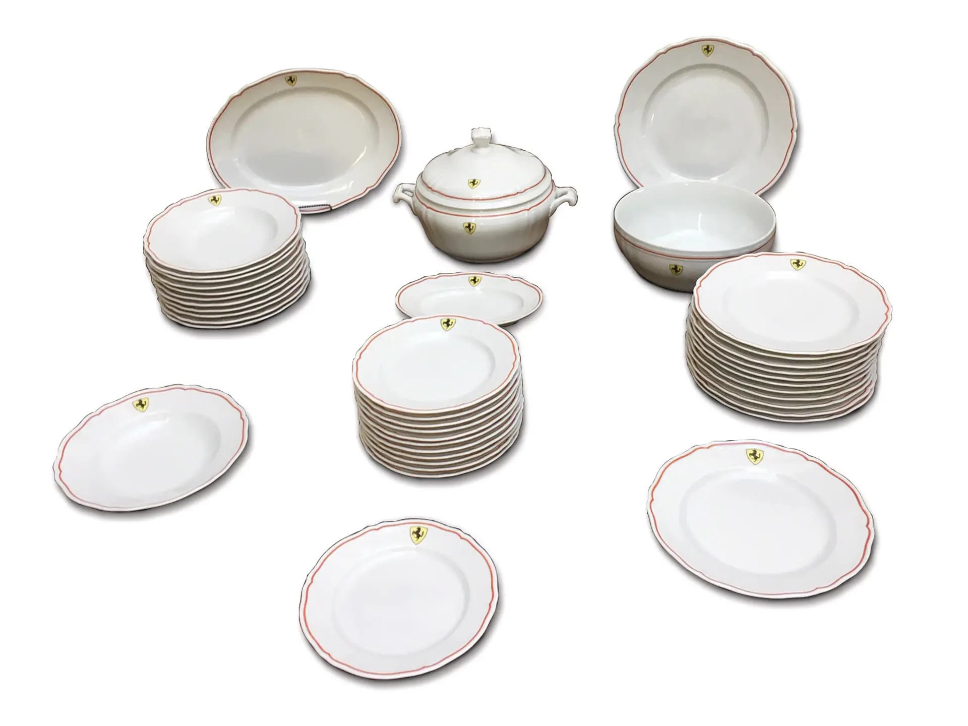 Ferrari Cavallino Porcelain Dinnerware Set by Richard Ginori | Hershey ...