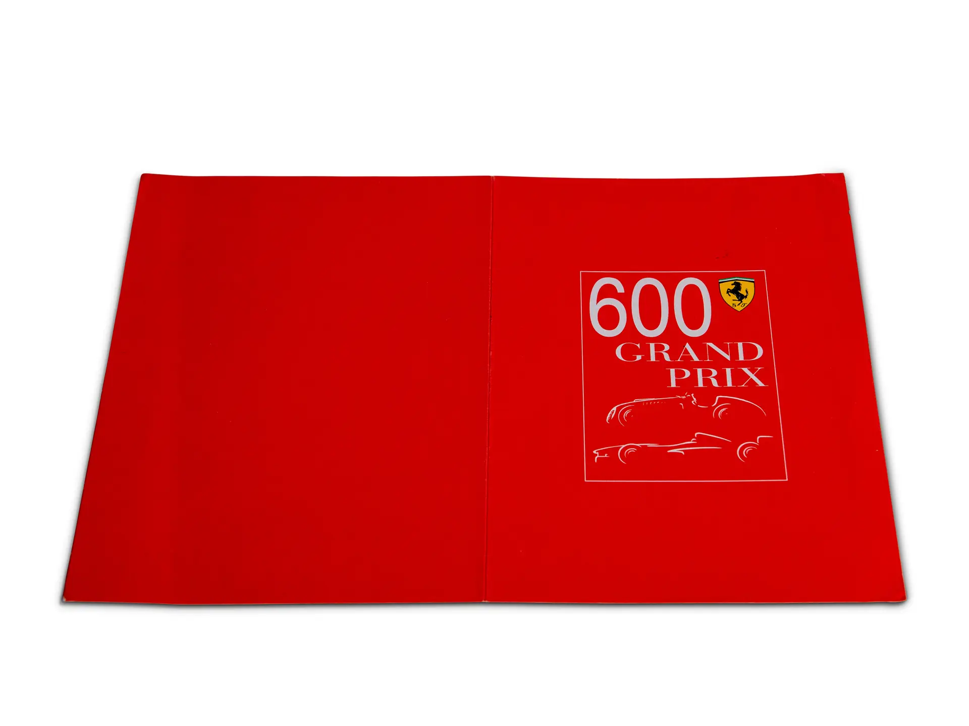 Ferrari 600 Grand Prix Celebration Menu, 1998, Signed | Open Roads ...