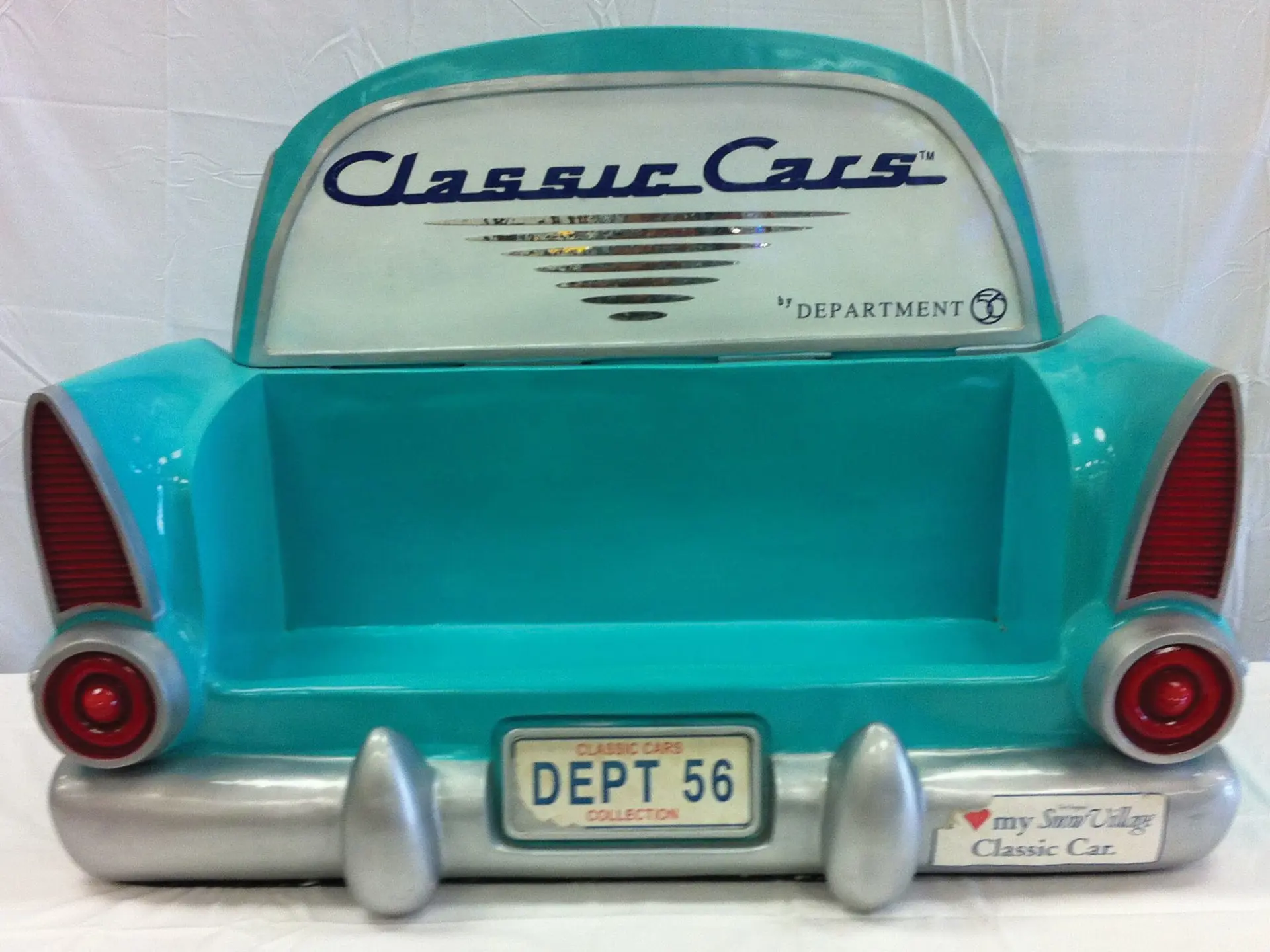 Classic 50's Car Rear End Wall Shelf by Dept 56 | Auburn Fall 2014 | RM ...