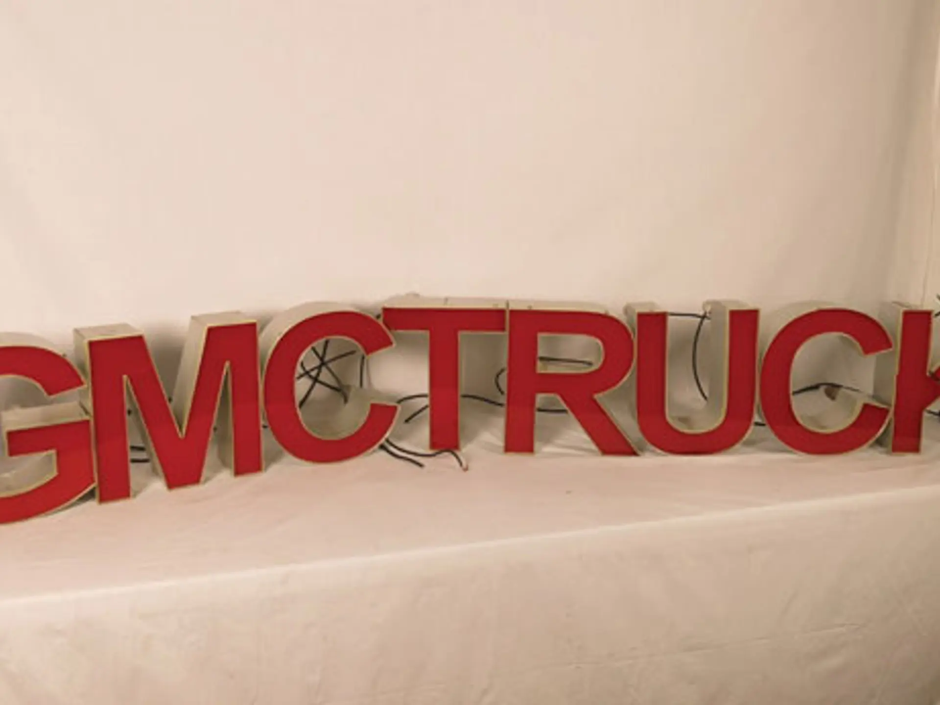 GMC TRUCK letters (14" Tall) | Auburn Fall 2013 | RM Sotheby's