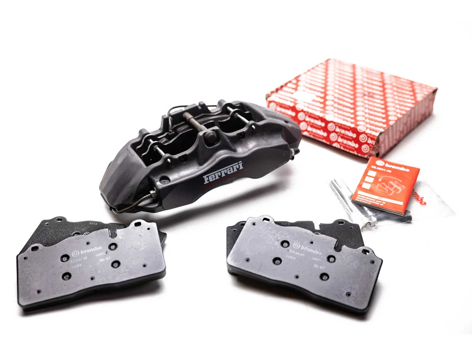 NOS Ferrari F430 Challenge Front Brake Caliper and Brake Pads | The ...
