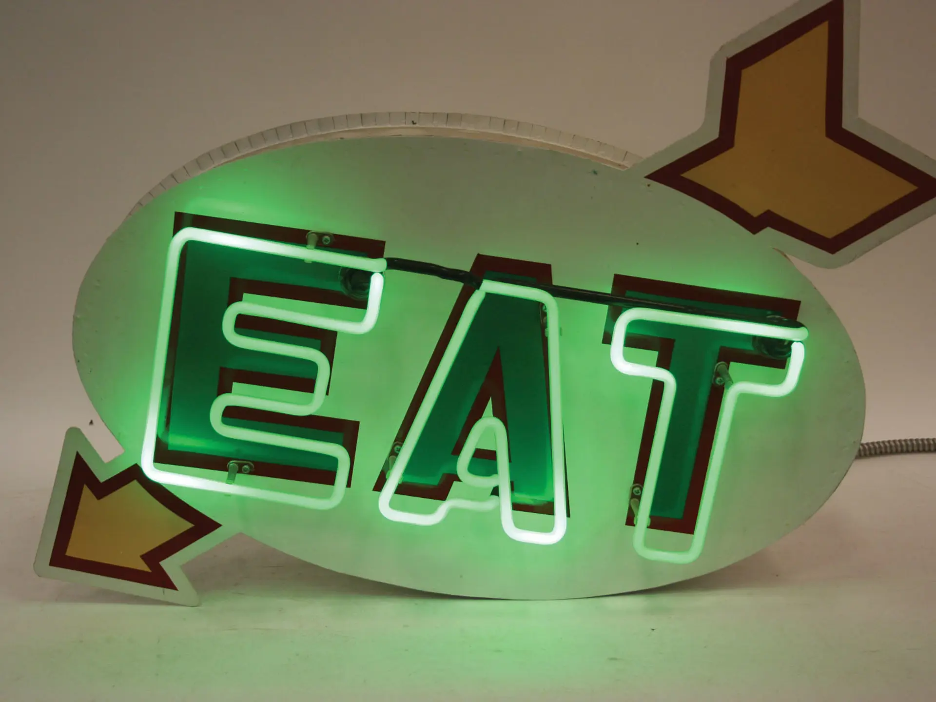“Eat” Neon Sign | Auburn Fall 2015 | RM Sotheby's
