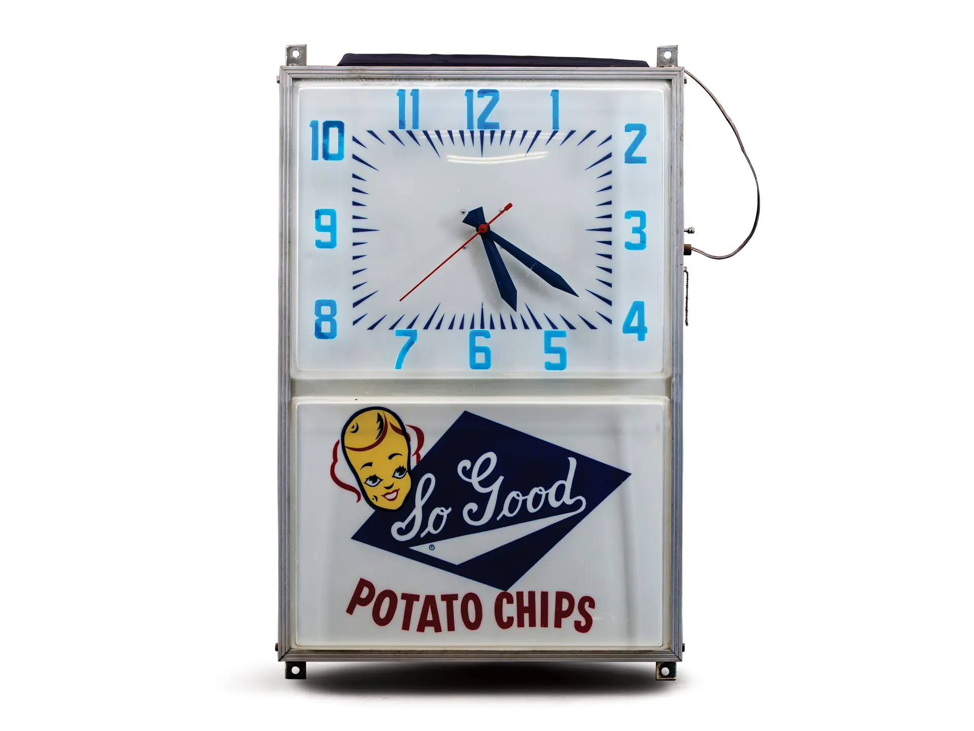 So Good Potato Chips Lighted Clock with Logo | Auburn Spring 2019 | RM ...