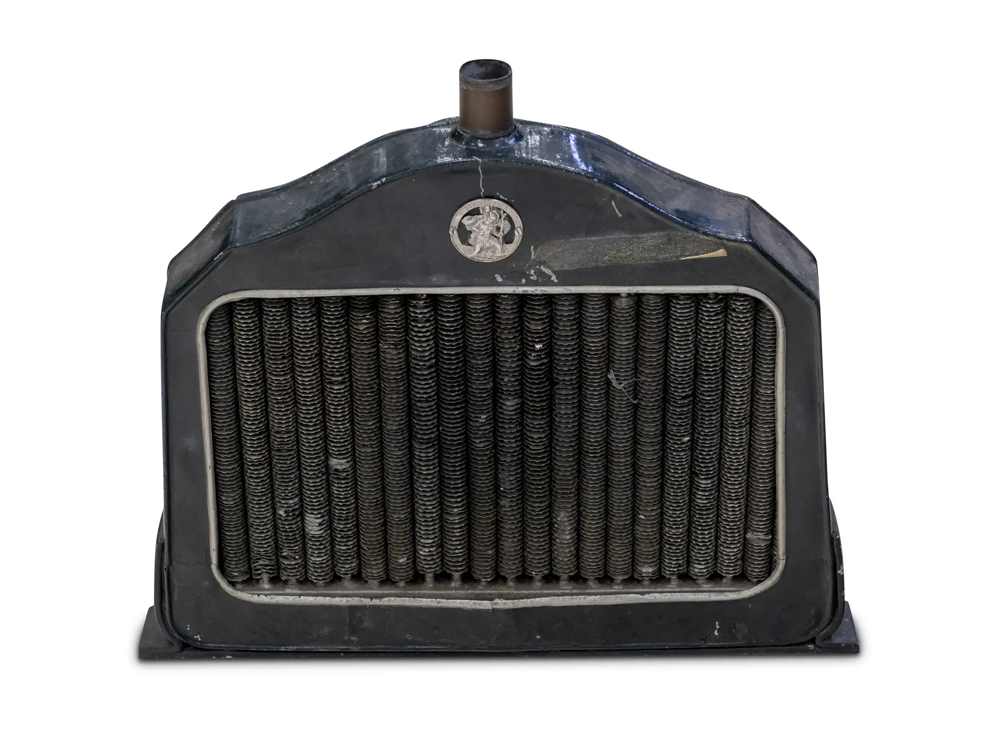 Early English Radiator with St. Christopher Badge | Unwrapped | The ...