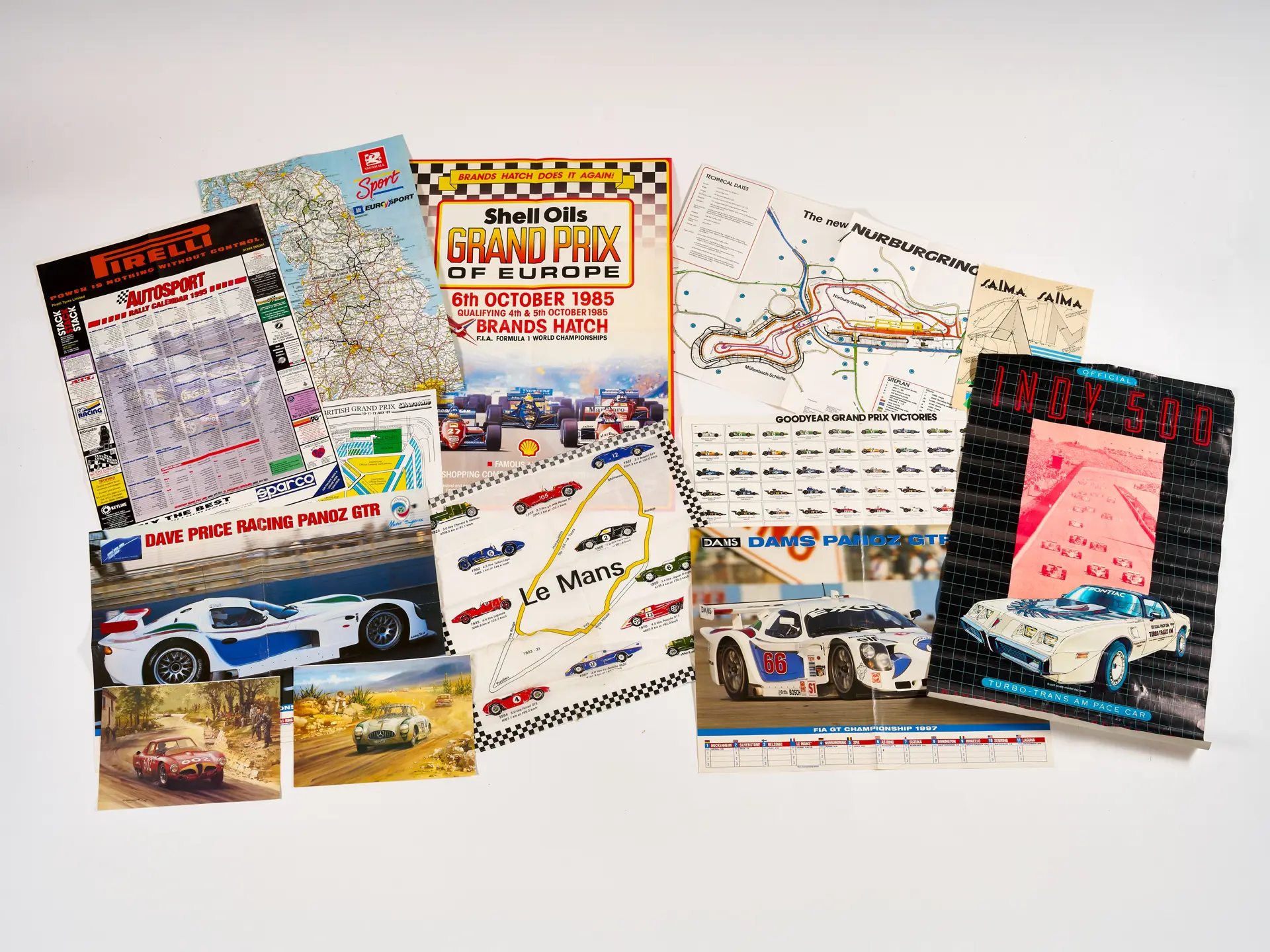 Vintage Racing Posters | The February Memorabilia Sale: Featuring The ...