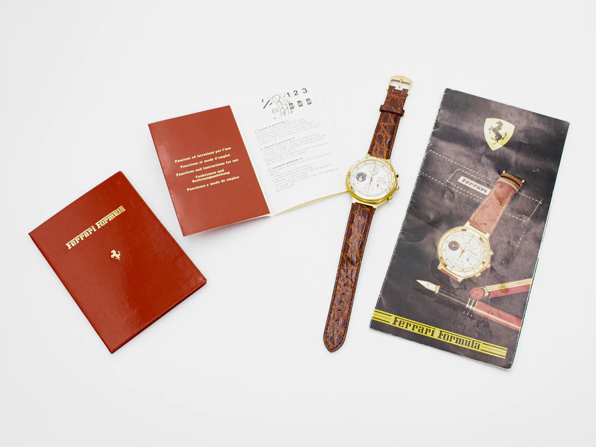 1988 Gianni Agnelli Formula Ferrari by Cartier Automatic Watch | The ...