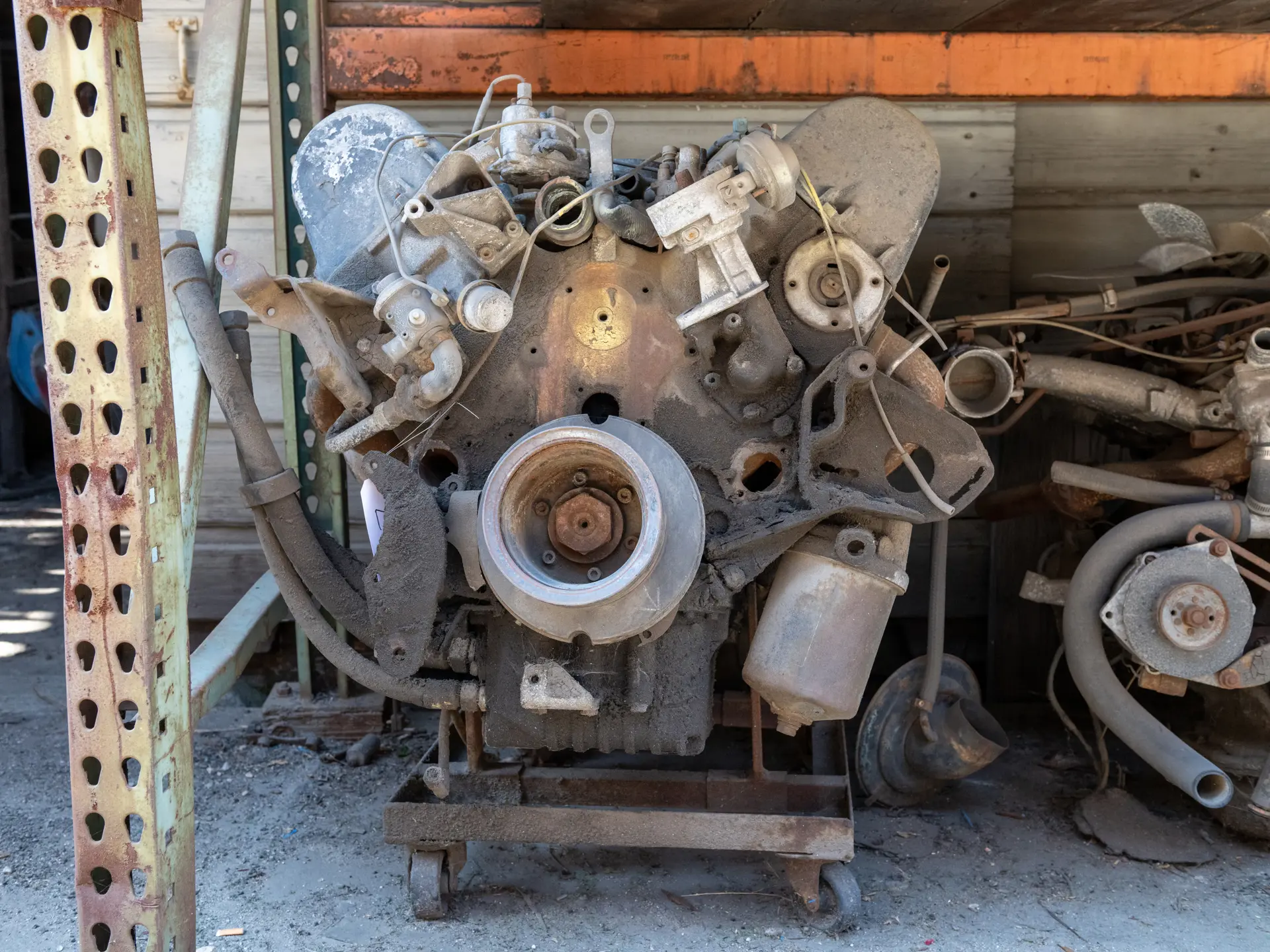 Mercedes-Benz M100 Engine | The Junkyard: The Rudi Klein Collection ...
