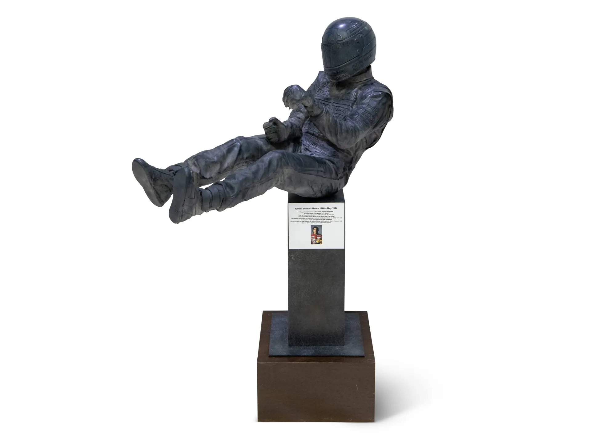 "Eau Rouge" Ayrton Senna Sculpture by Paul Oz | Dare to Dream ...