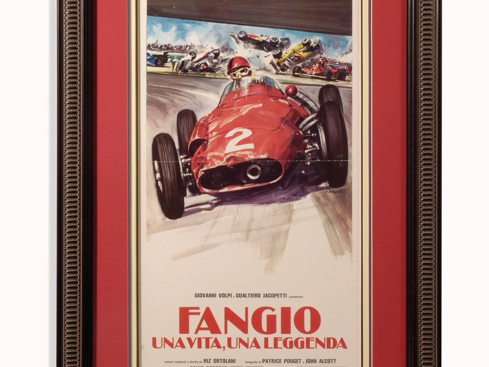 FRAMED “FANGIO” MOVIE POSTER | The Ponder Collection | RM Sotheby's
