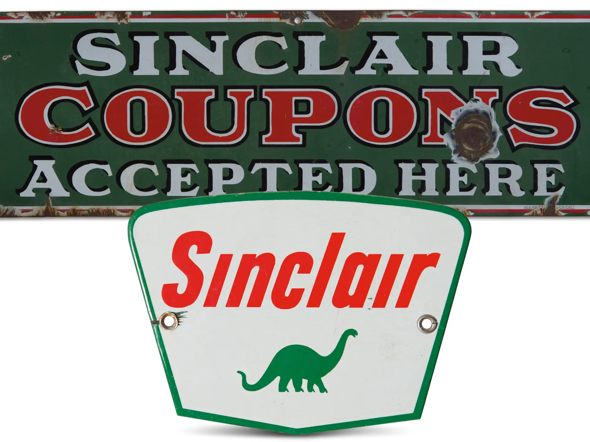 Two Sinclair Signs | The Dingman Collection 2012 | RM Sotheby's