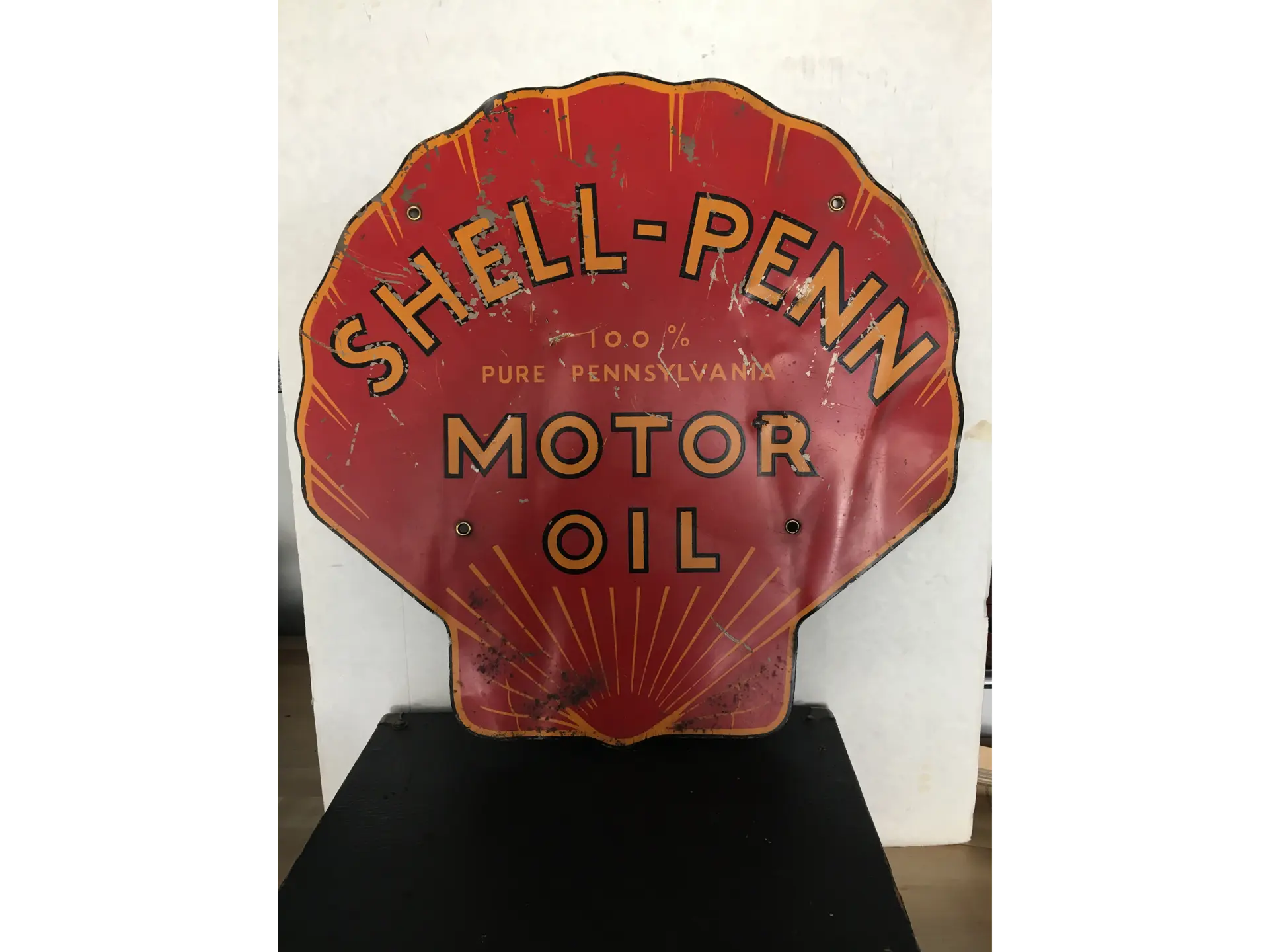 Shell Penn Motor Oil Truck Porcelain Sign | Auburn Spring 2018 | RM ...