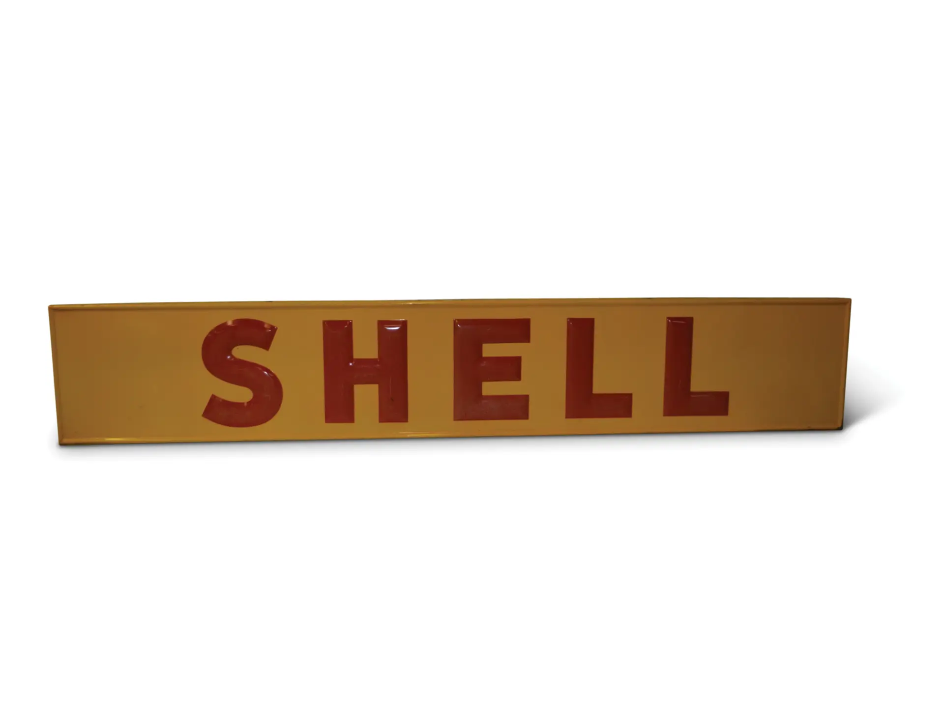 Large Embossed Shell Porcelain Sign | Auburn Fall 2019 | RM Sotheby's