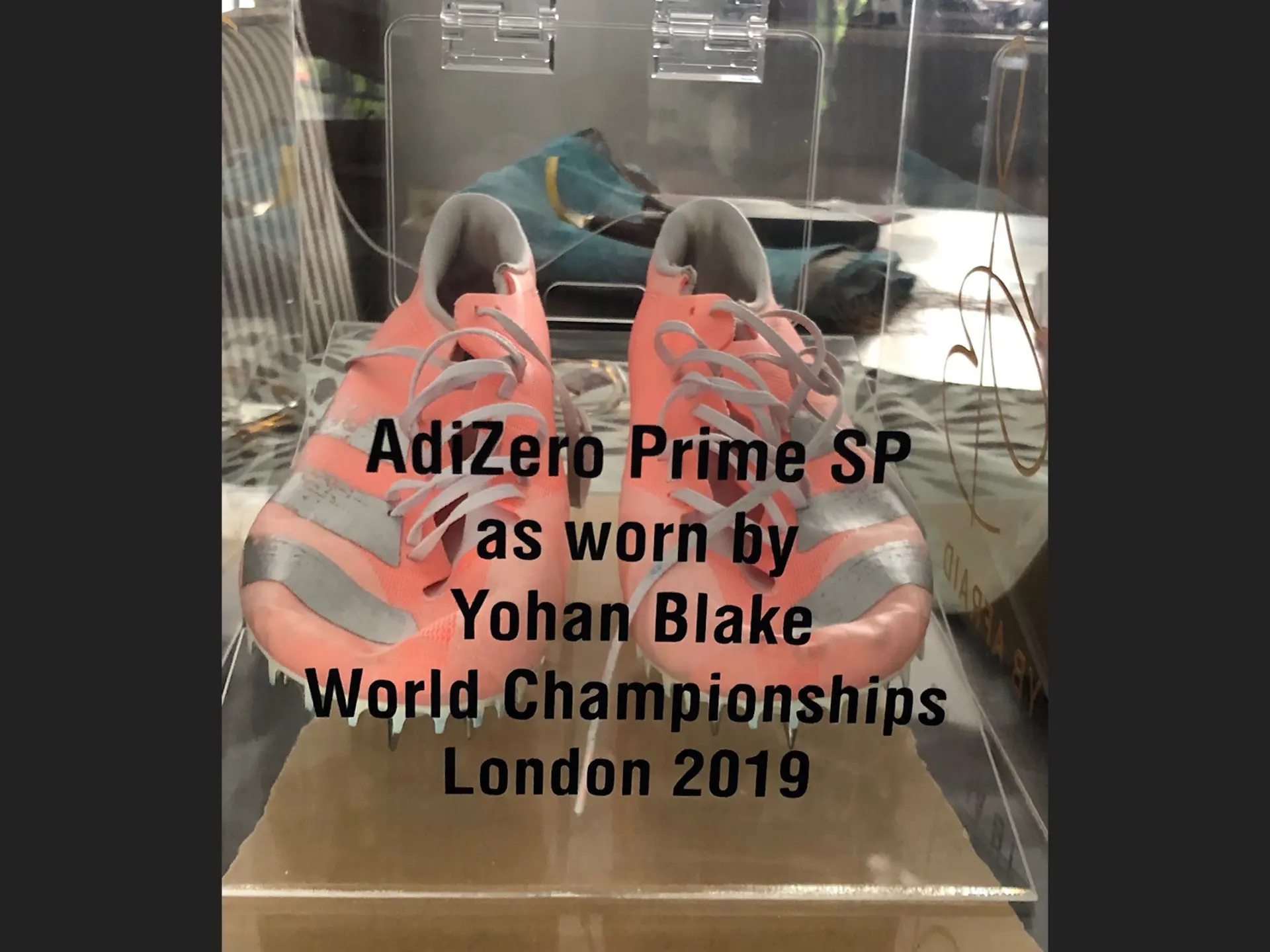 Yohan Blake Signed Running Shoes | #Race Against Covid | RM Sotheby's