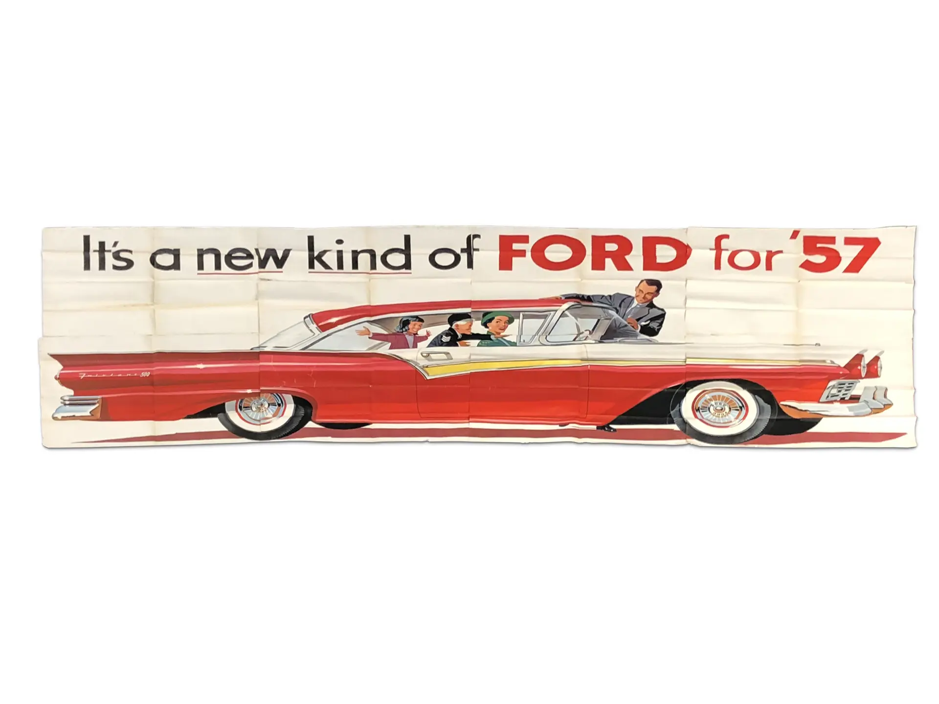 "It’s a new kind of Ford for ’57" Billboard Poster | Auburn Fall 2020 ...