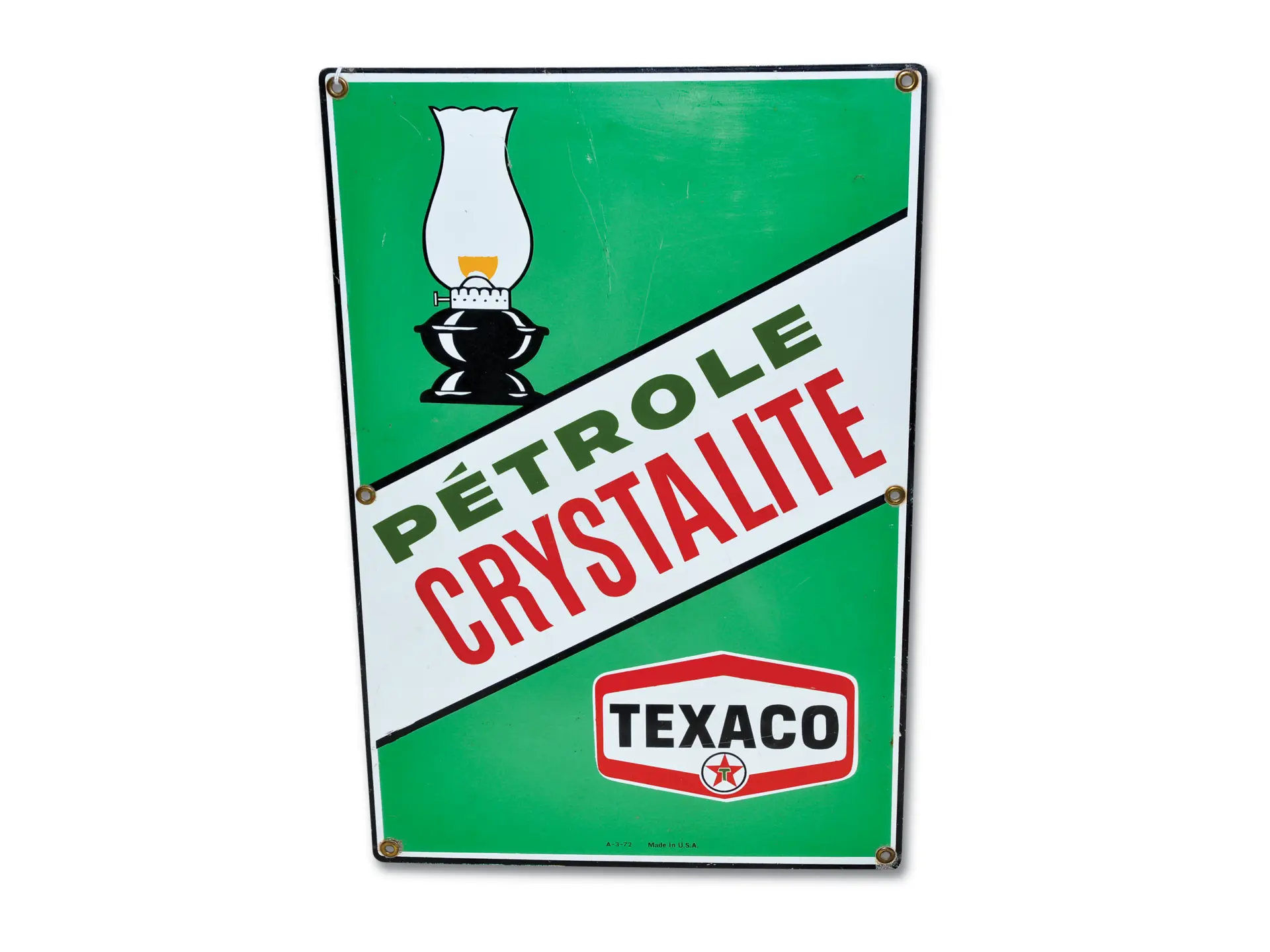 Texaco Pétrole Crystalite Sign | Auburn Spring 2019 | RM Sotheby's