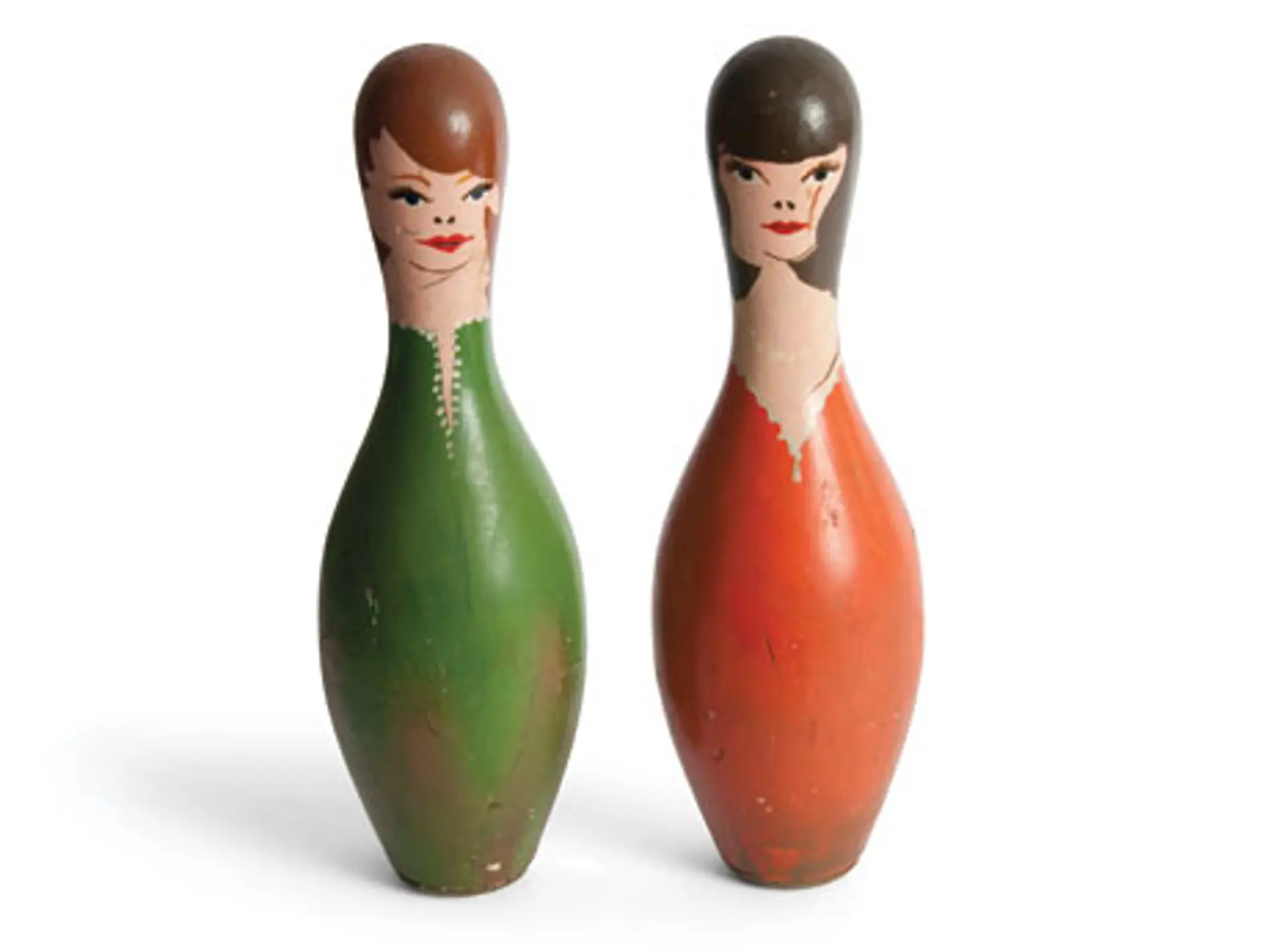 Folk Art Bowling Pins (14") | Auburn Fall 2013 | RM Sotheby's