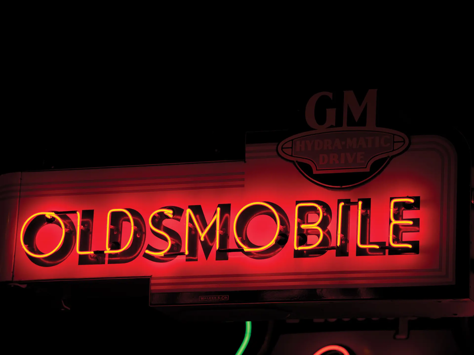 Oldsmobile/GM Hydra-Matic Drive Sign | The Milhous Collection | RM ...