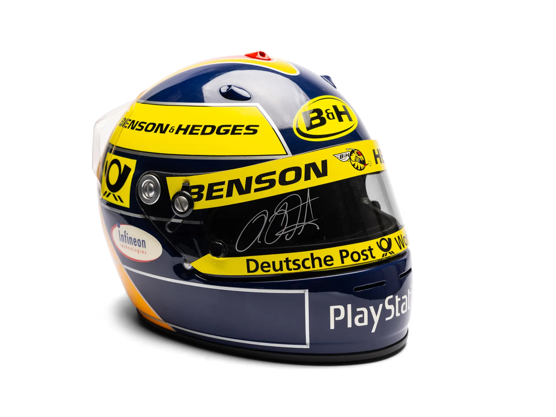 2001 Heinz-Harald Frentzen Jordan Grand Prix Formula 1 Signed Replica ...