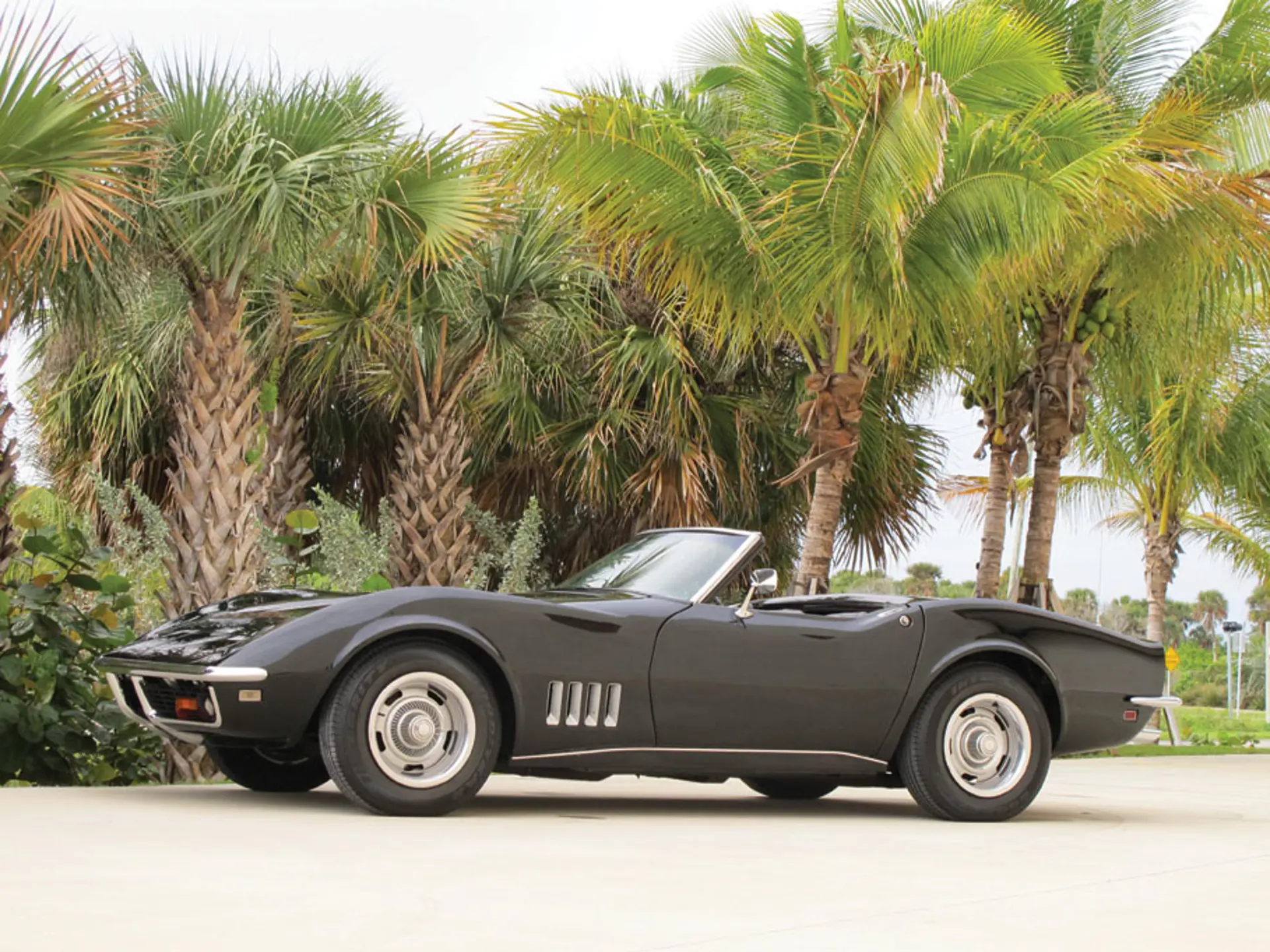 corvette 1968 black