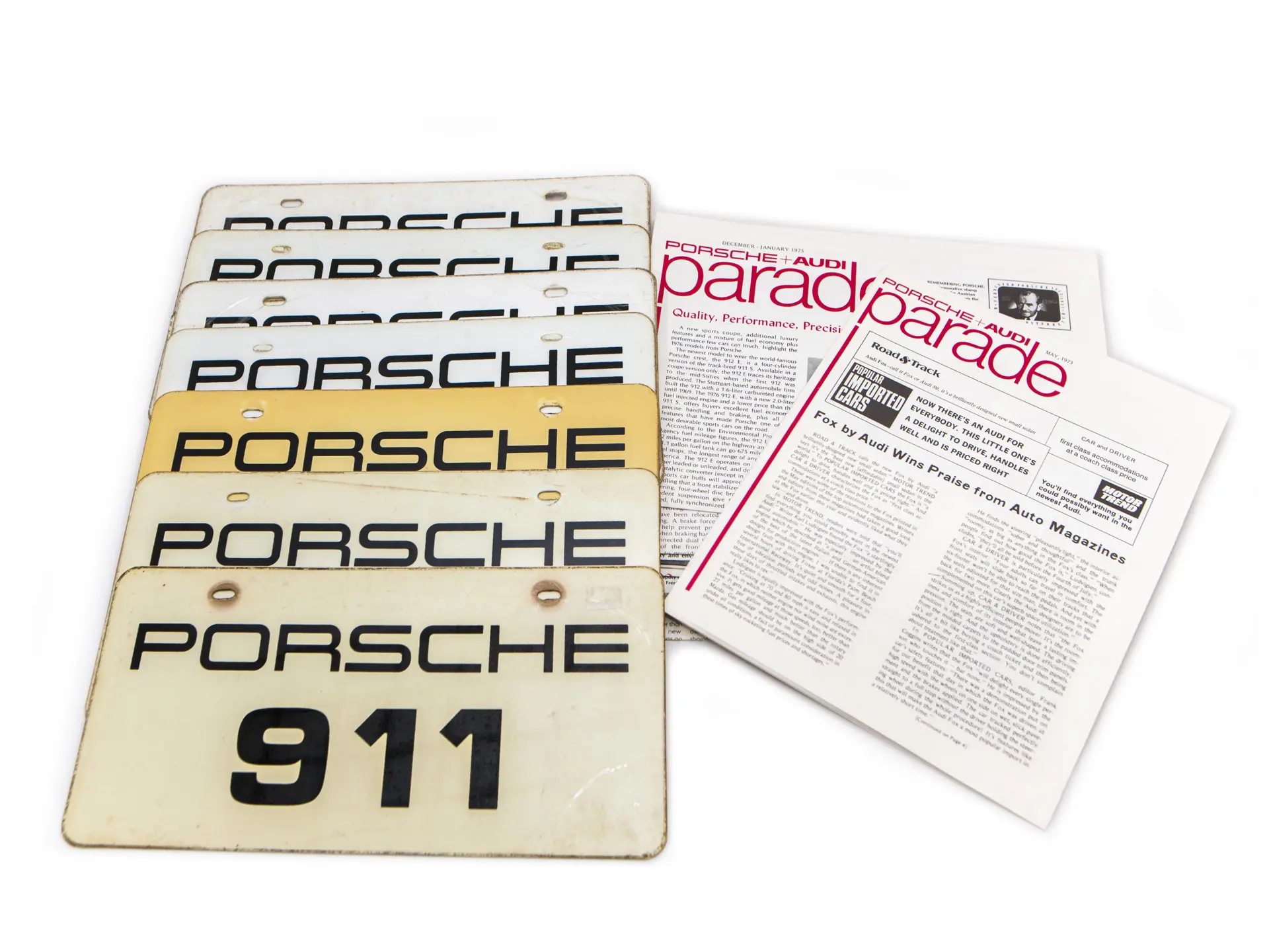 Porsche+Audi Parade Magazine Collection and Dealership Display License ...
