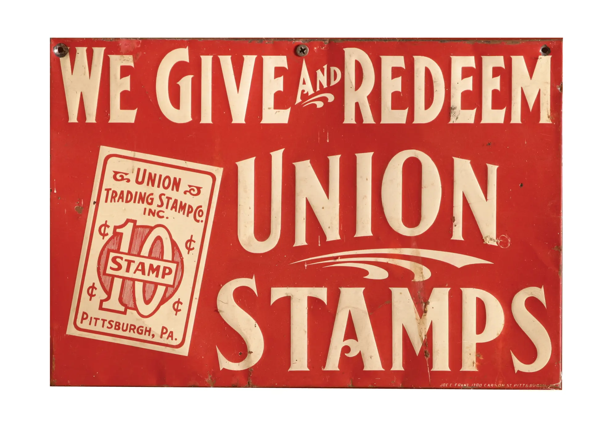 Stamp Signs | The Dingman Ford Collection | RM Sotheby's