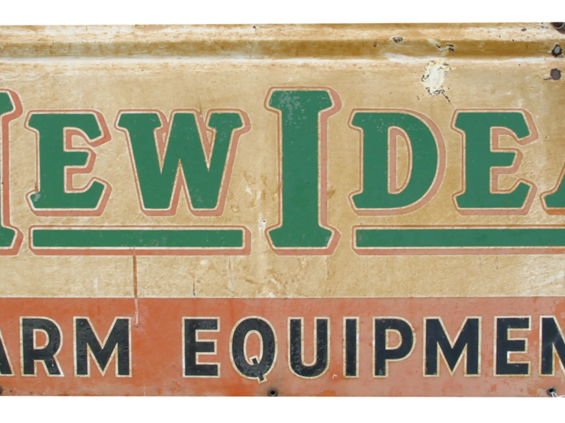 NEW IDEA FARM EQUIPMENT SIGN | Private Collection of Tom & Marlene ...
