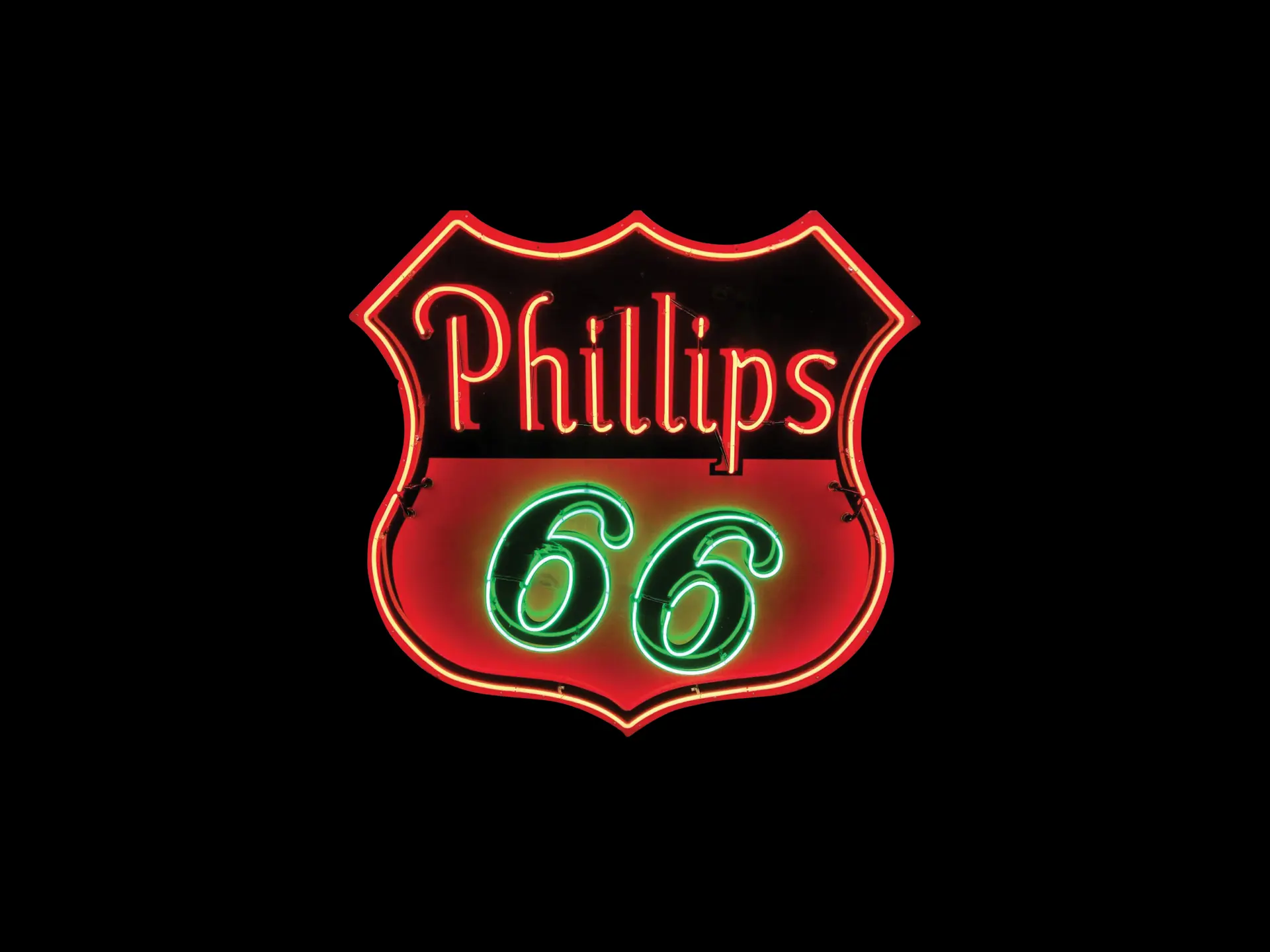 Phillips 66 Original Porcelain Neon Sign | Fort Lauderdale 2018 | RM ...