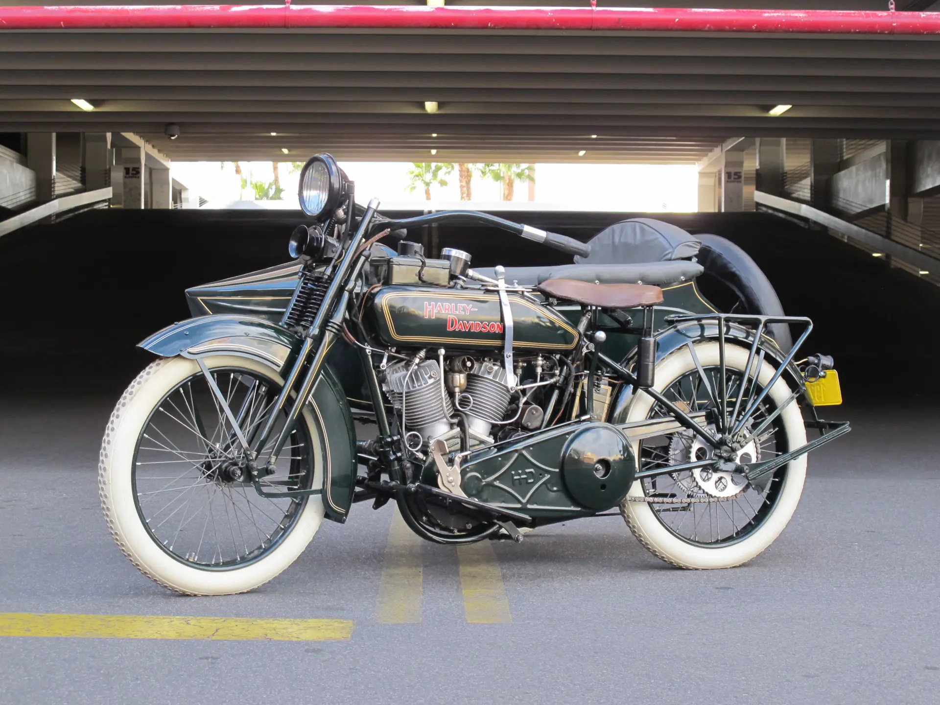 1923 Harley-Davidson Model 23 JS V-Twin With Factory Royal Tourist ...