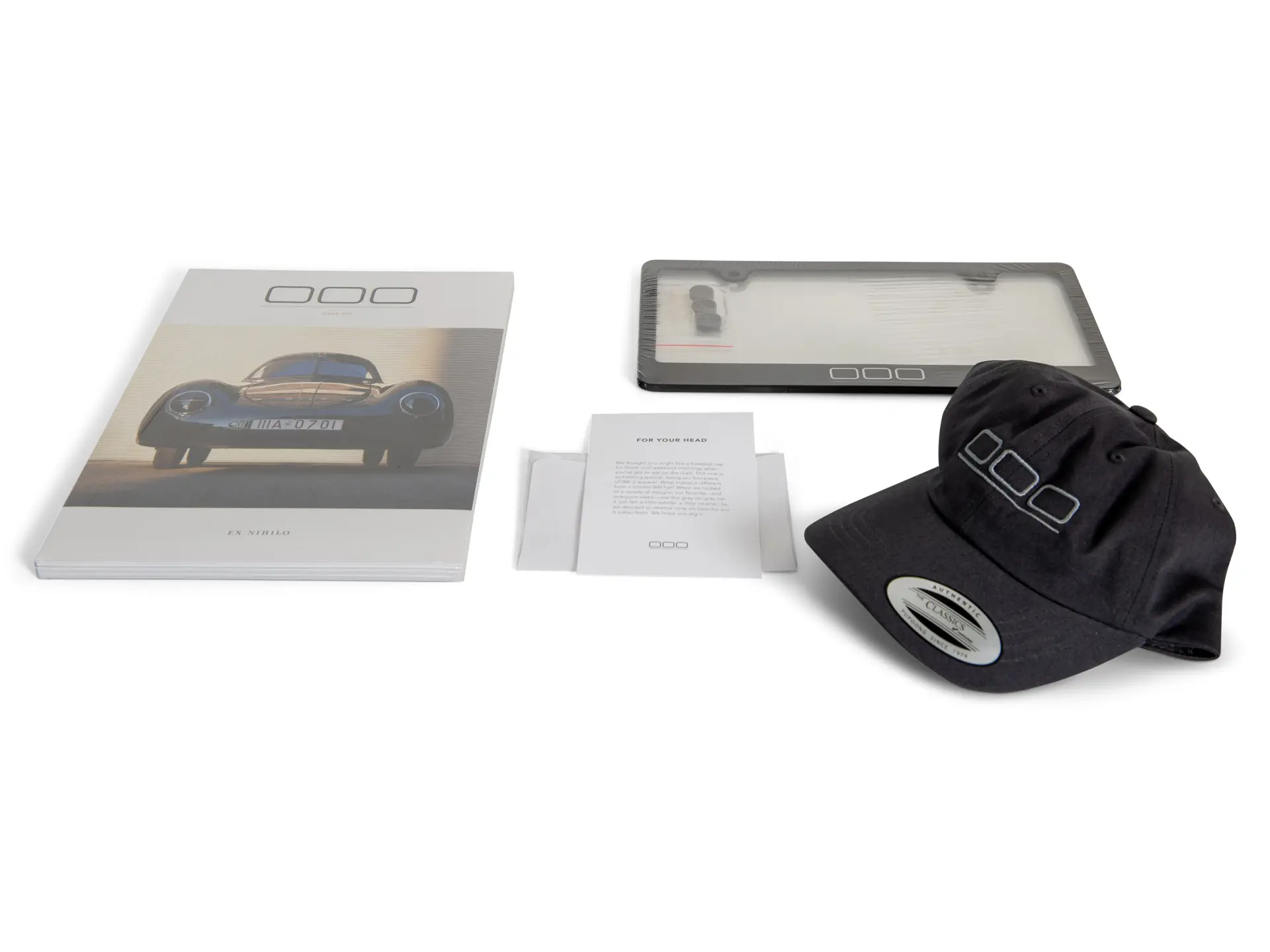 000 Magazine, Issue 000 with Miscellaneous Accessories | The White ...