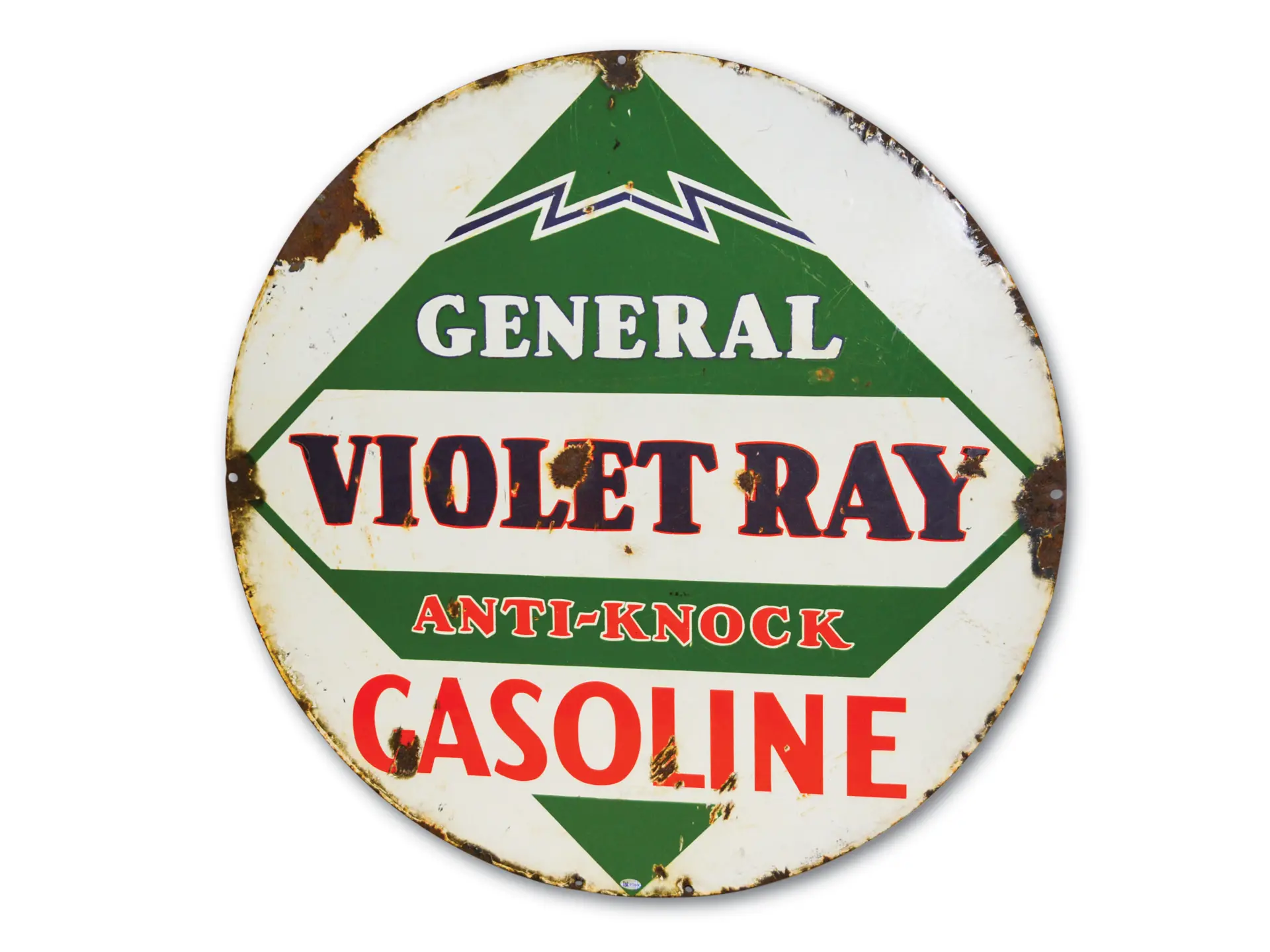 General Violet Ray Gasoline Sign | Auburn Spring 2019 | RM Sotheby's