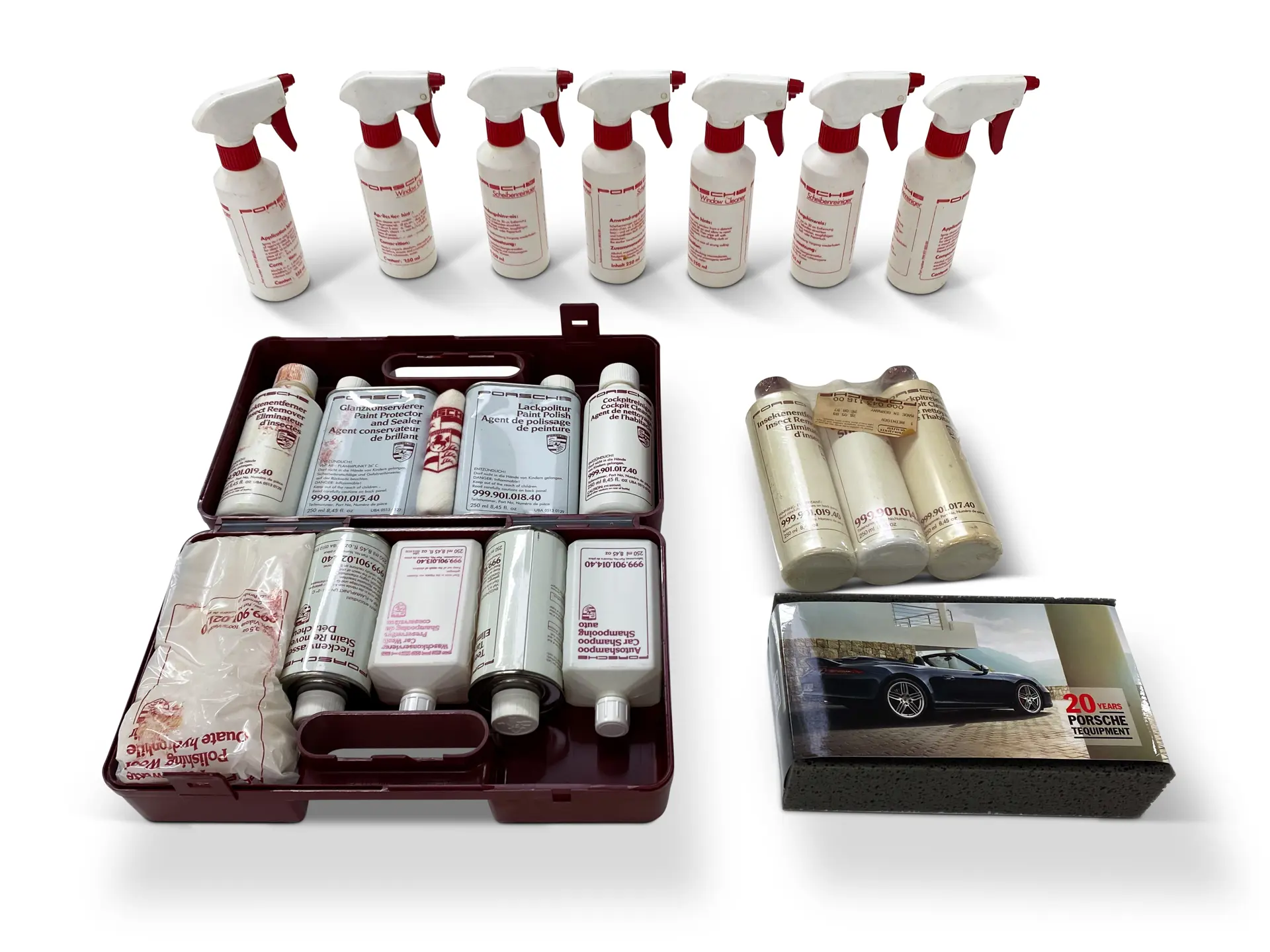 Porsche Detail kit and Assorted Accessories | The White Collection ...