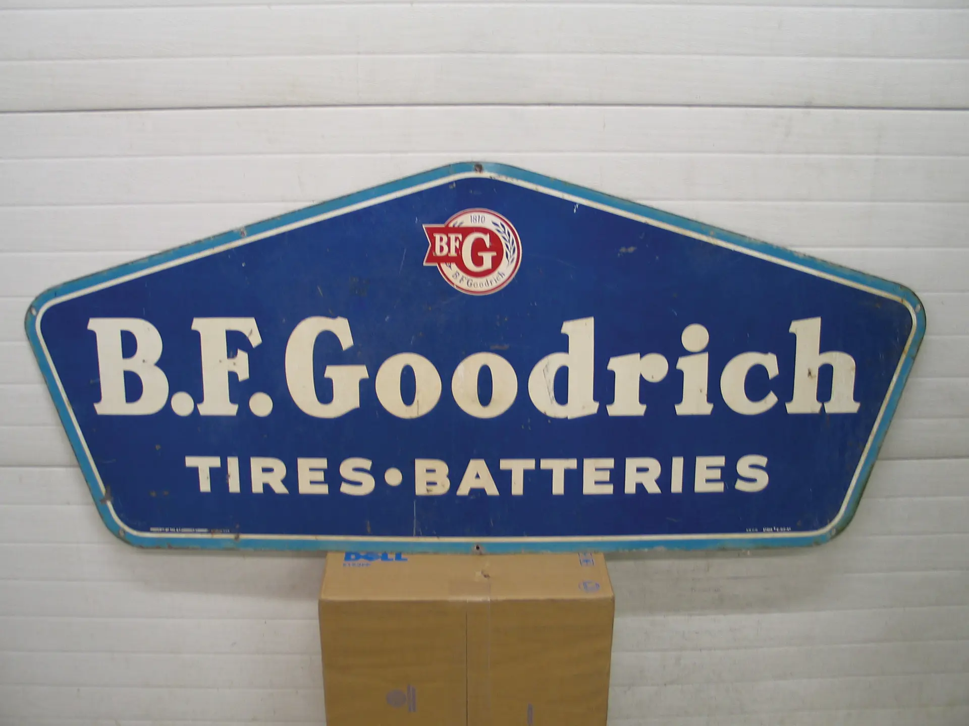 Original 1940's BF Goodrich Tire and Battery sign. | The Florida ...