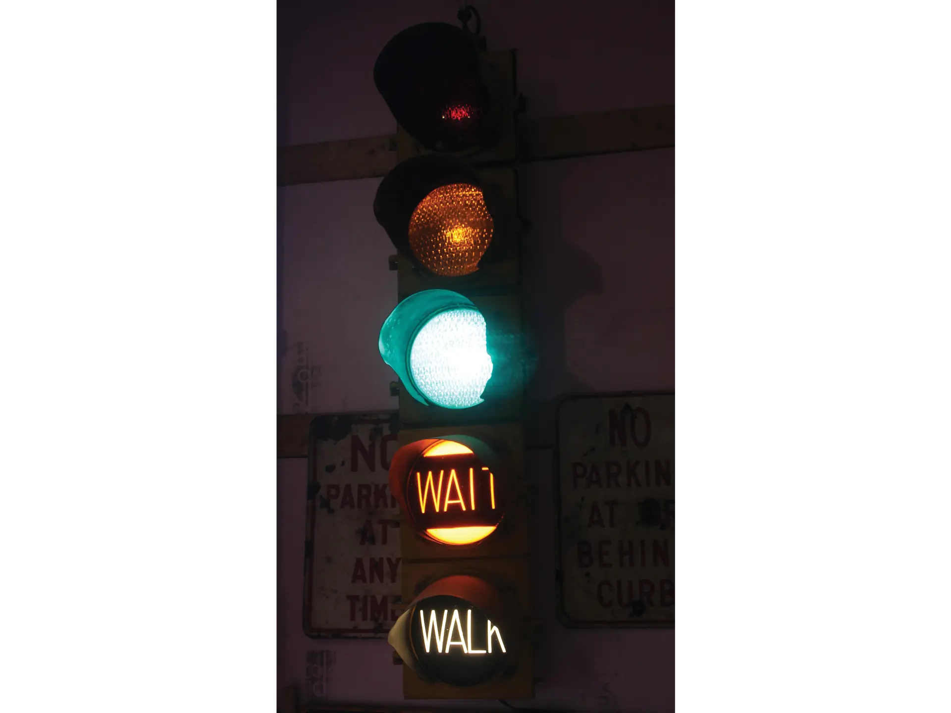 Illuminated Traffic Signal with Wait/Walk Signals | Auburn Spring 2018 ...