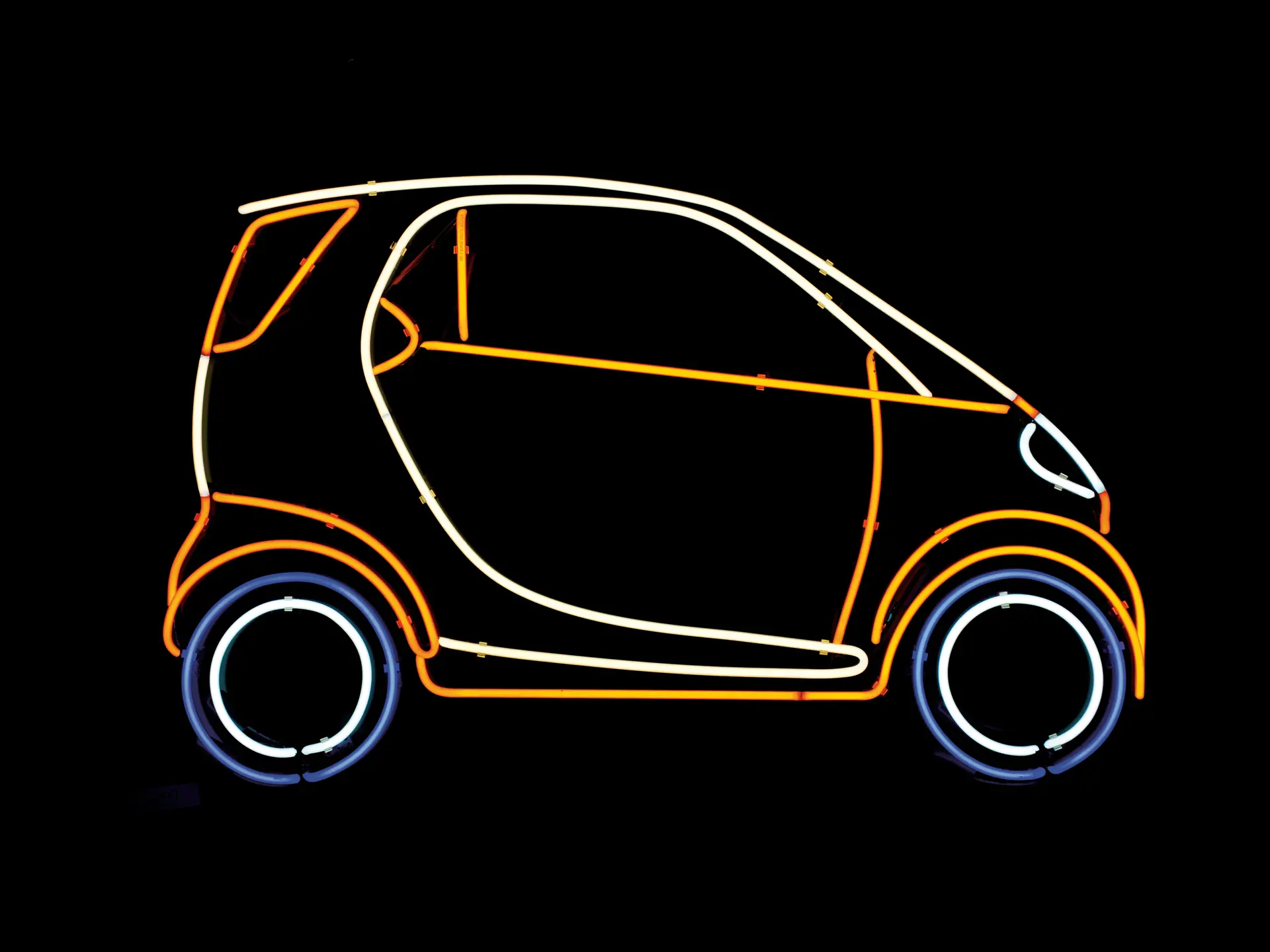 Smart Car Neon Sign | The Bruce Weiner Microcar Museum | RM Sotheby's
