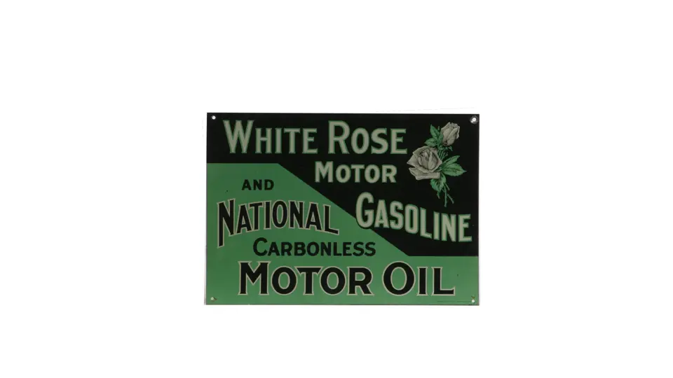 WHITE ROSE SIGN | Private Collection of Tom & Marlene Stackhouse | RM ...