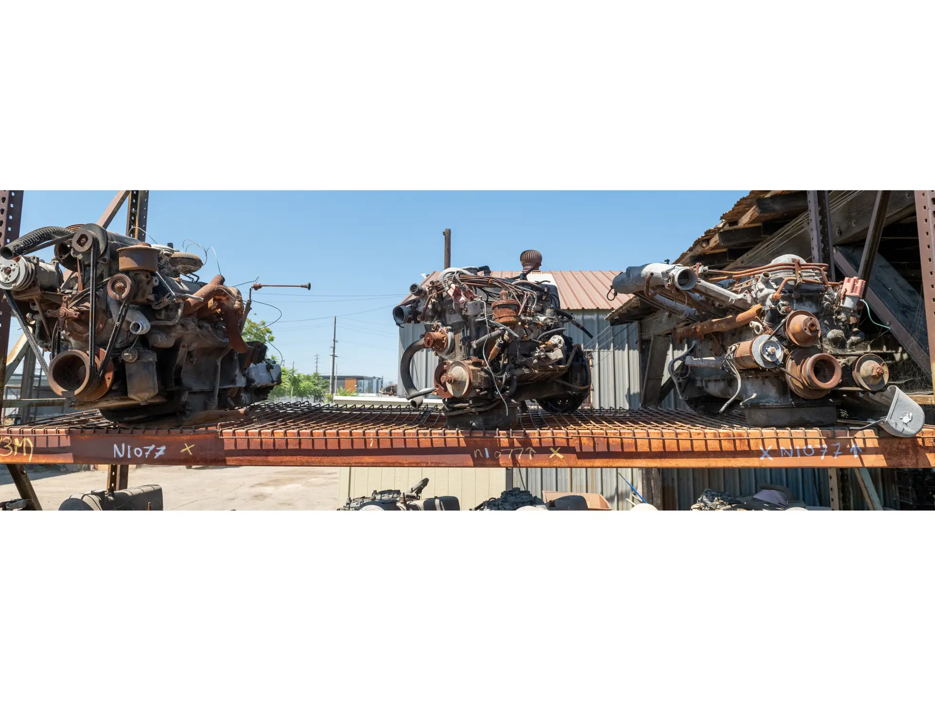 One Rolls-Royce Engine and Two Mercedes-Benz Engines | The Junkyard ...