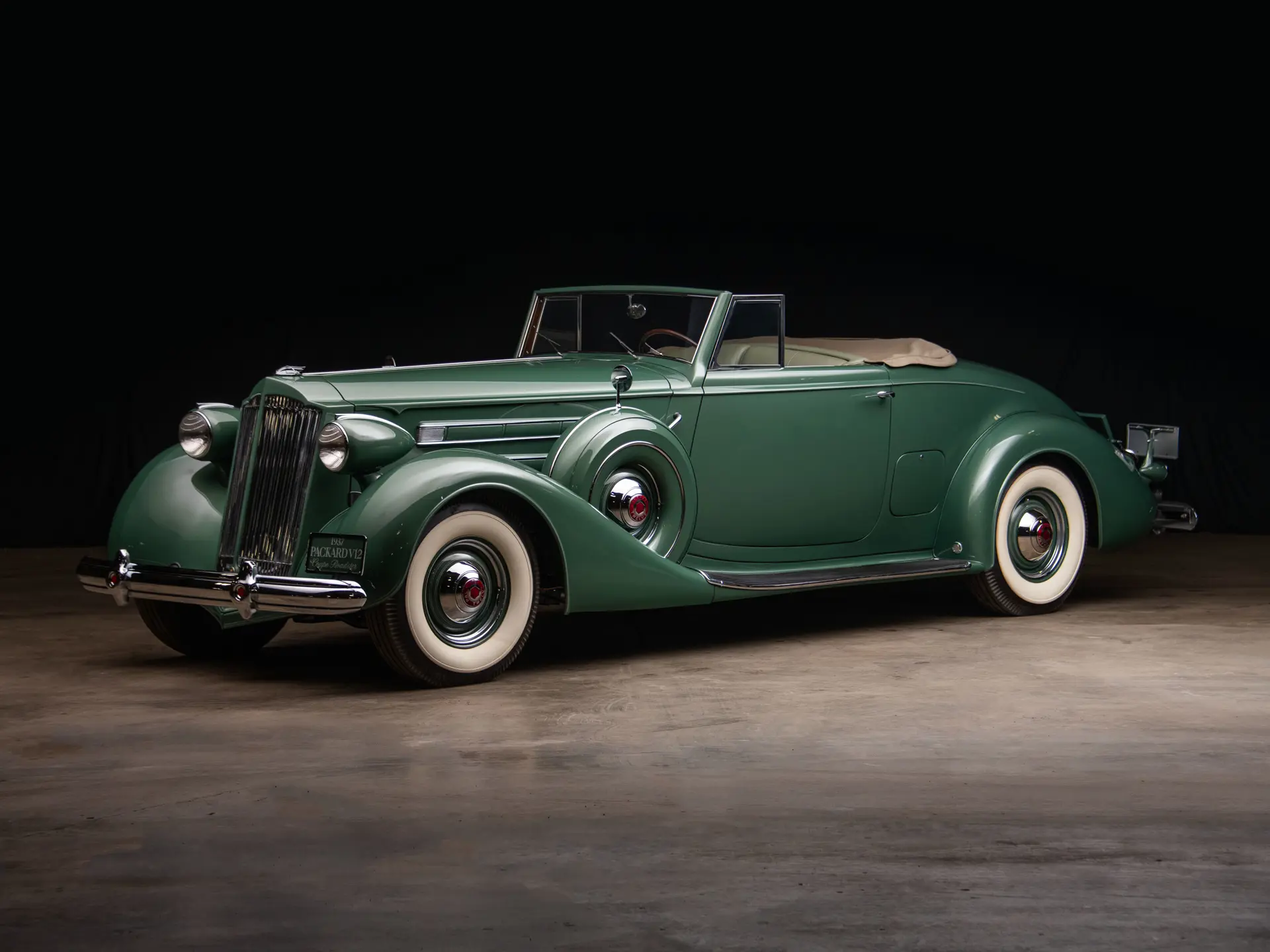 1937 Packard 1507 Twelve Coupe Roadster | Miami 2024 | RM Sotheby's