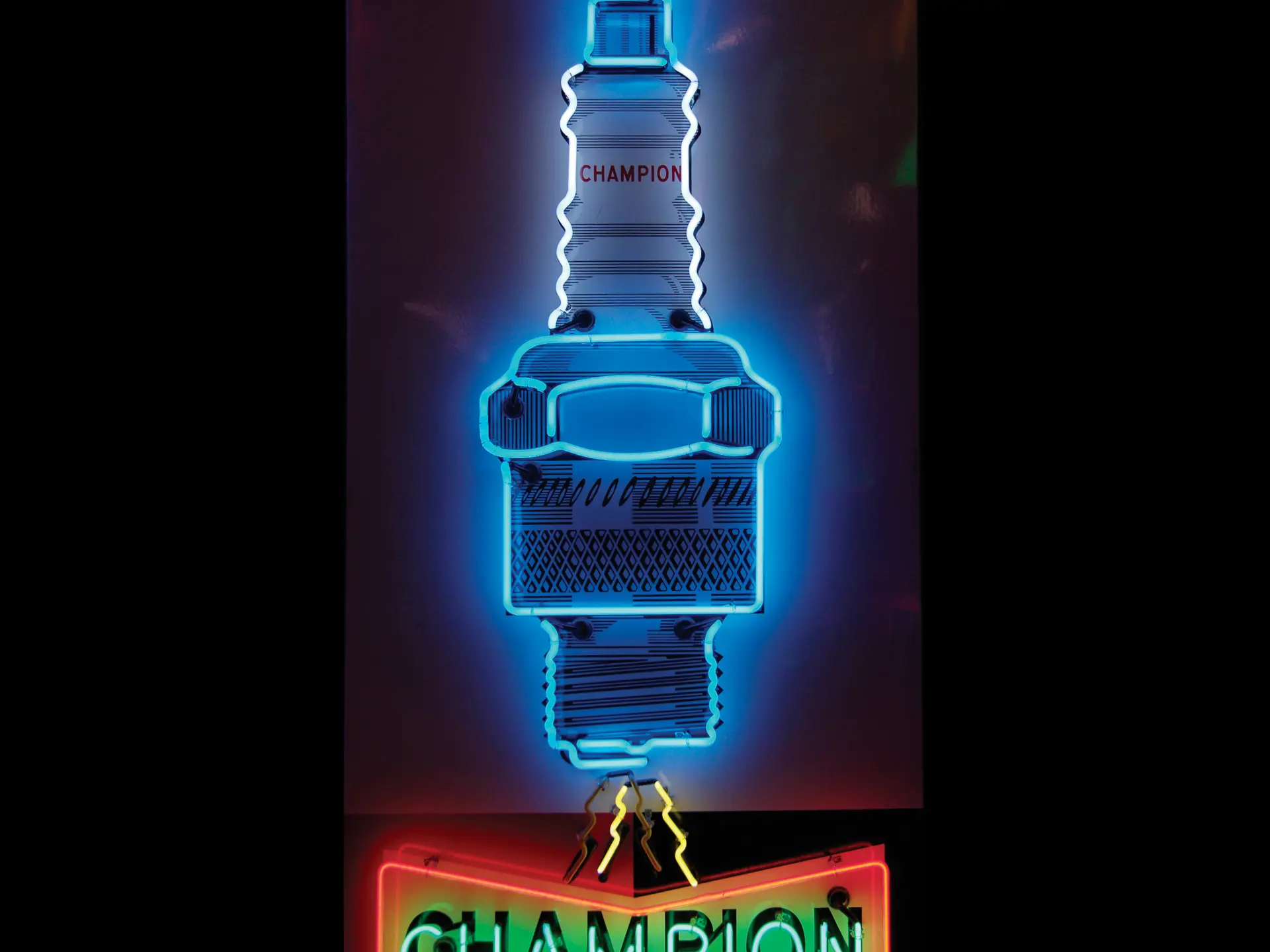Champion Spark Plugs Neon | The Dingman Ford Collection | RM Sotheby's