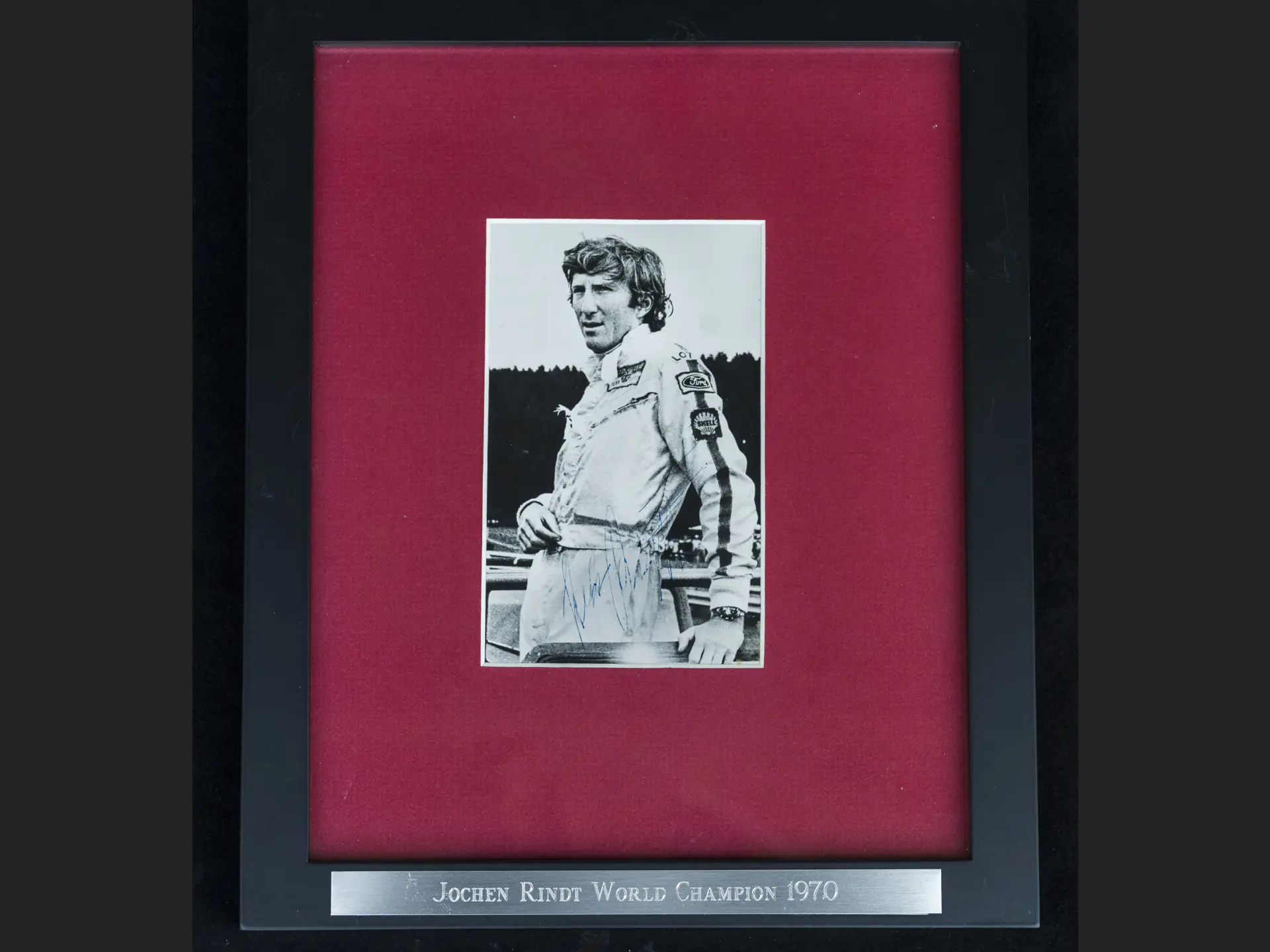Jochen Rindt Signed Photograph | Open Roads, August 2021 | RM Sotheby's