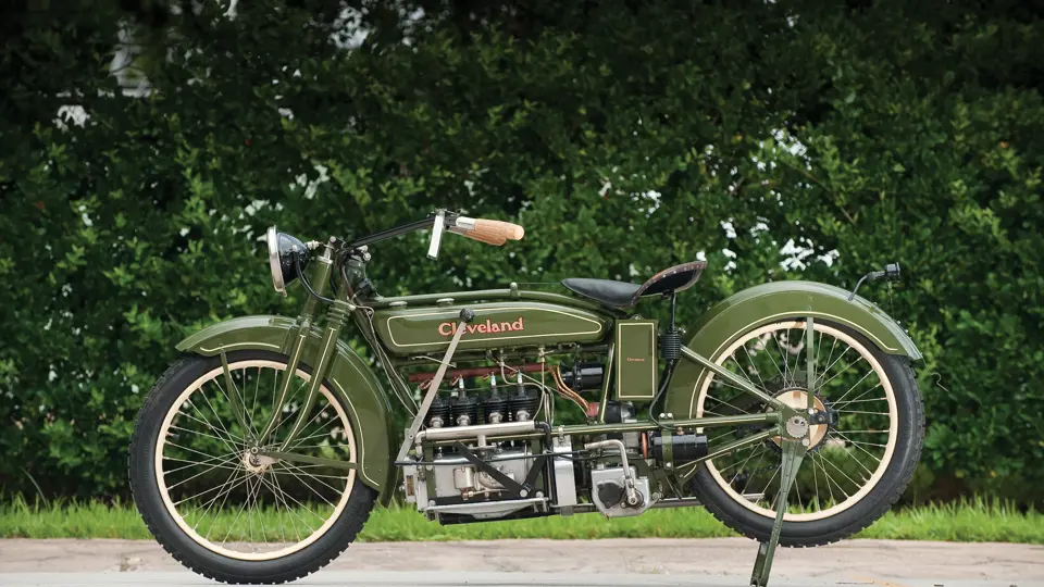 1926 Cleveland Fowler Four Motorcycle | Vintage Motor Cars of Hershey ...