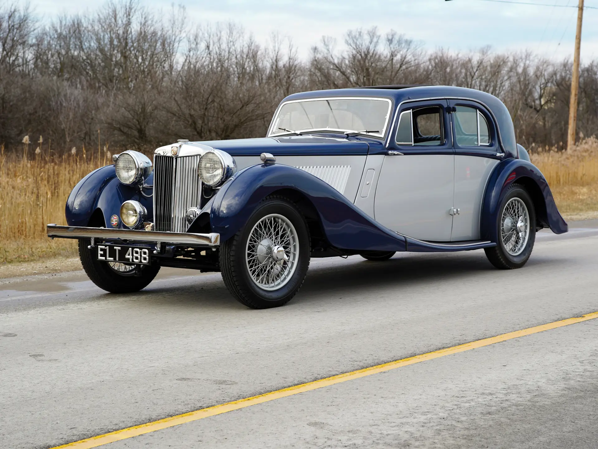 1937 MG SA Saloon | Arizona 2020 | RM Sotheby's