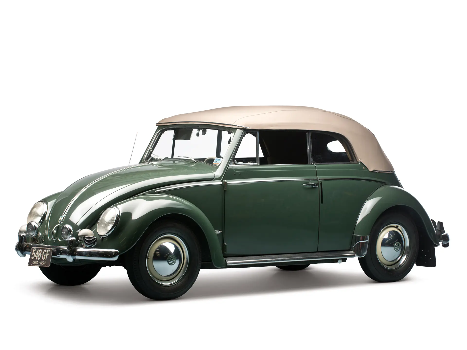 1954 Volkswagen Beetle 1200 Deluxe Cabriolet | The Bruce Weiner ...