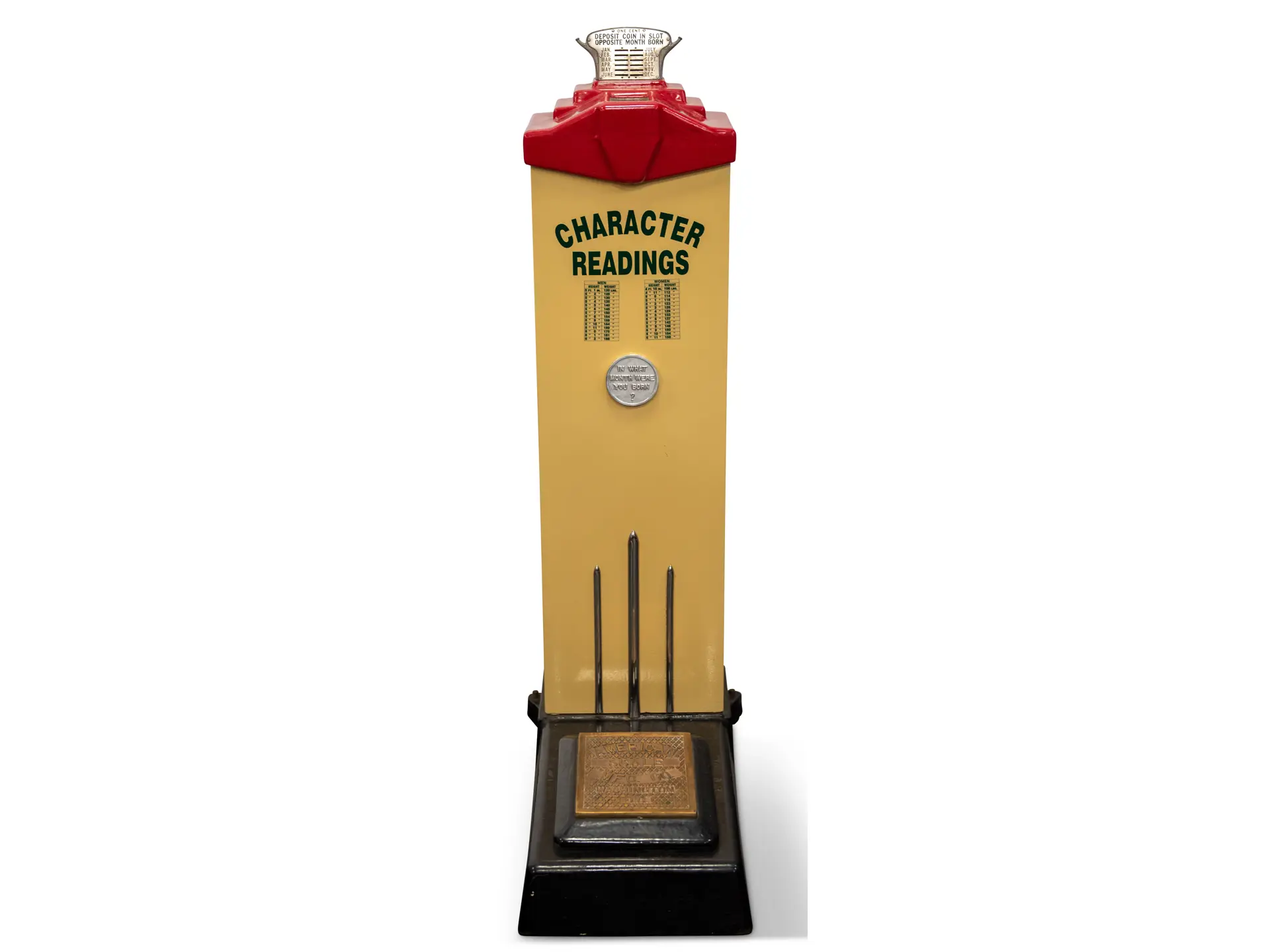 American Scale MFG. CO. Character Readings | Gene Ponder Collection ...