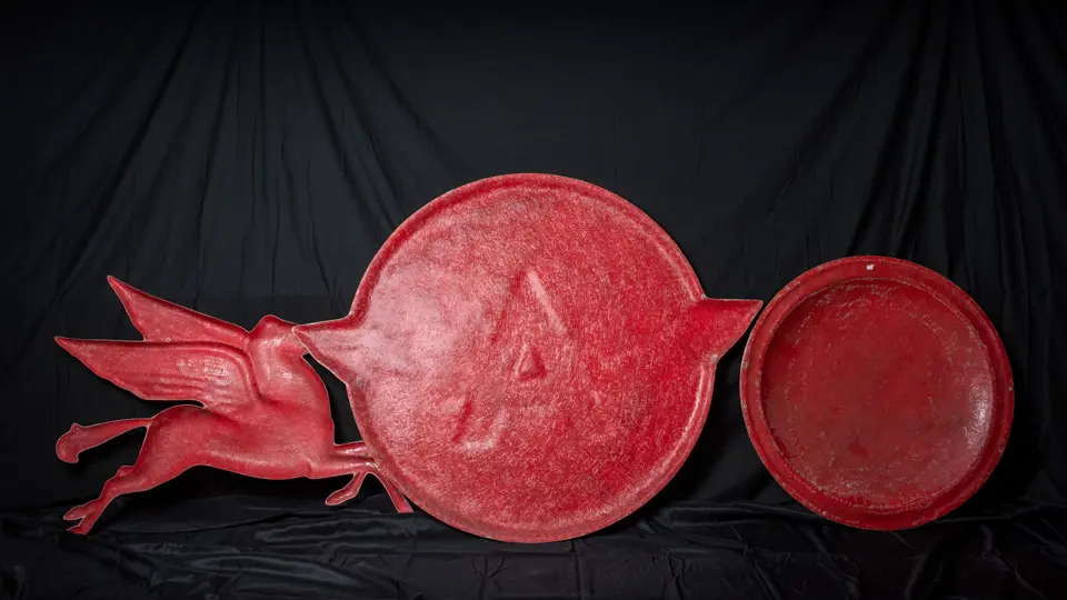 Three Fiberglass Signs | Open Roads, February 2022 | RM Sotheby's