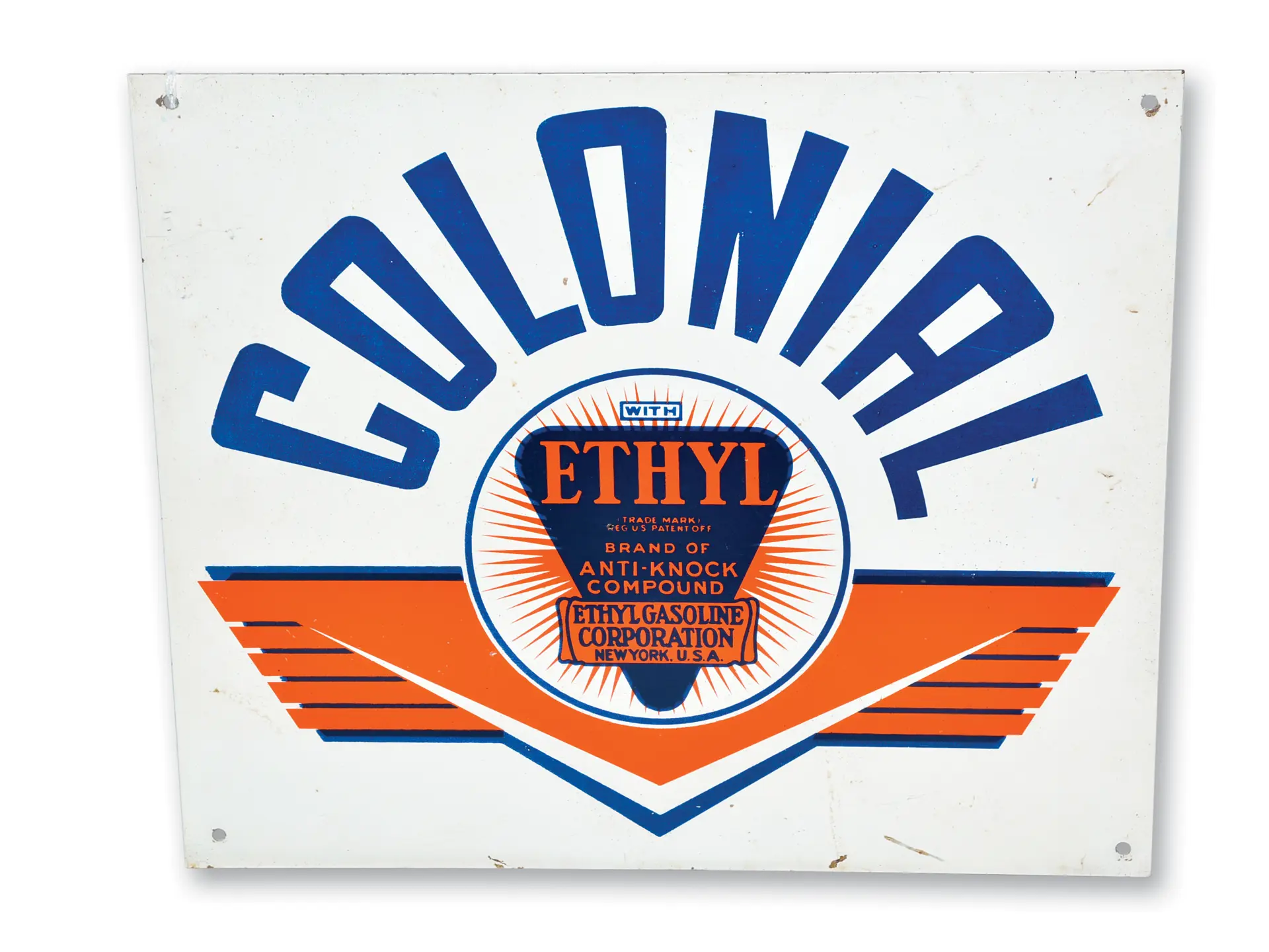 Colonial with Ethyl Logo Sign | Auburn Spring 2019 | RM Sotheby's