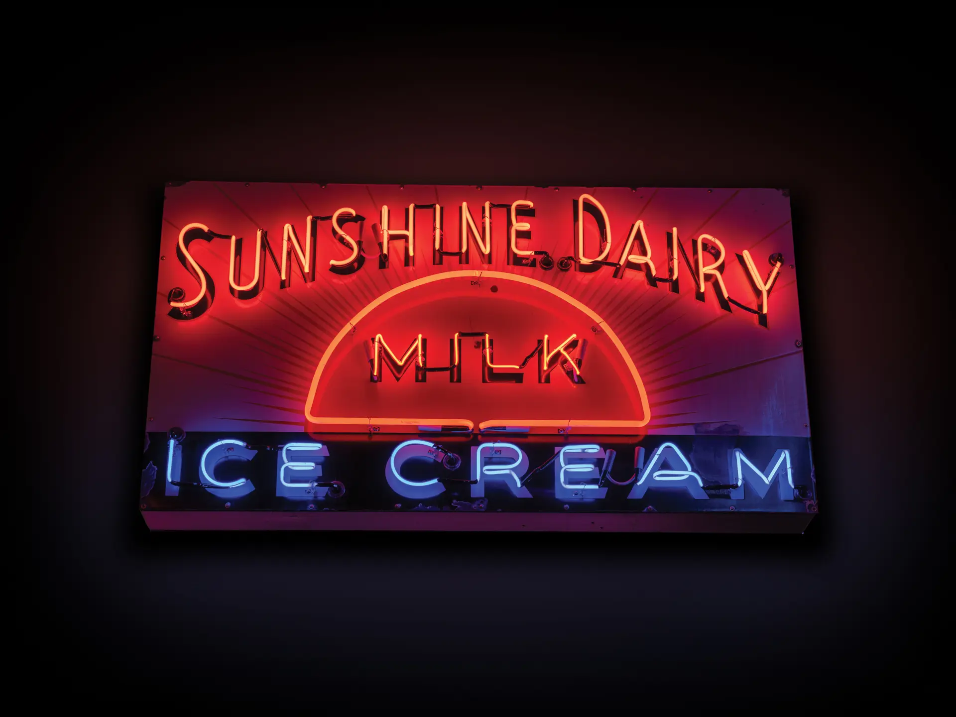 Sunshine Dairy Milk Ice Cream Neon Sign | The Dingman Collection | RM ...