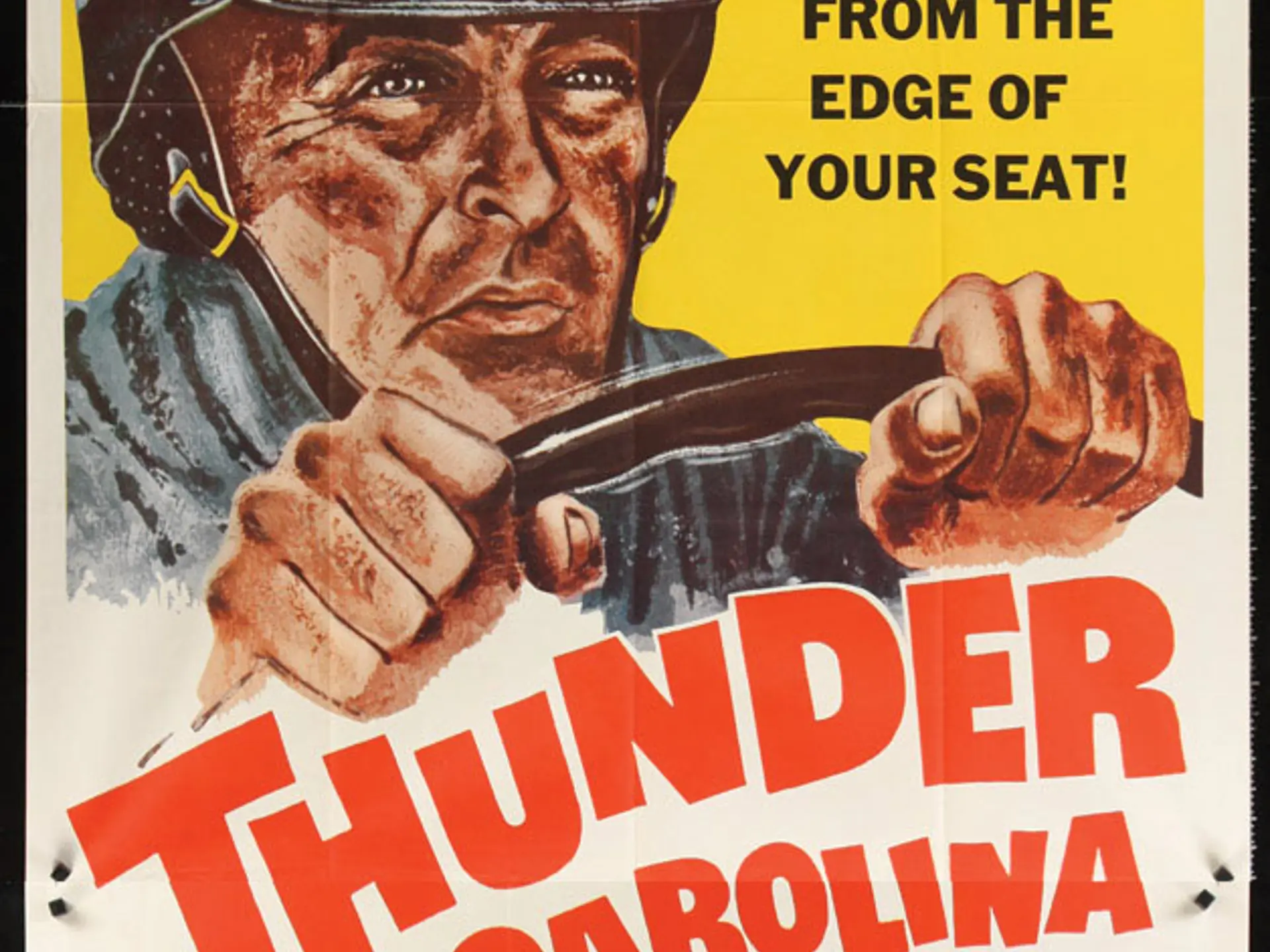 Thunder in Carolina, 1960, Paul Helmick stock car racing action ...