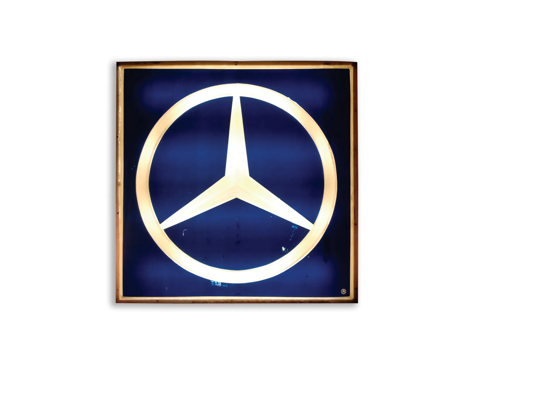 ILLUMINATED MERCEDES-BENZ SIGN | The Ponder Collection | RM Sotheby's