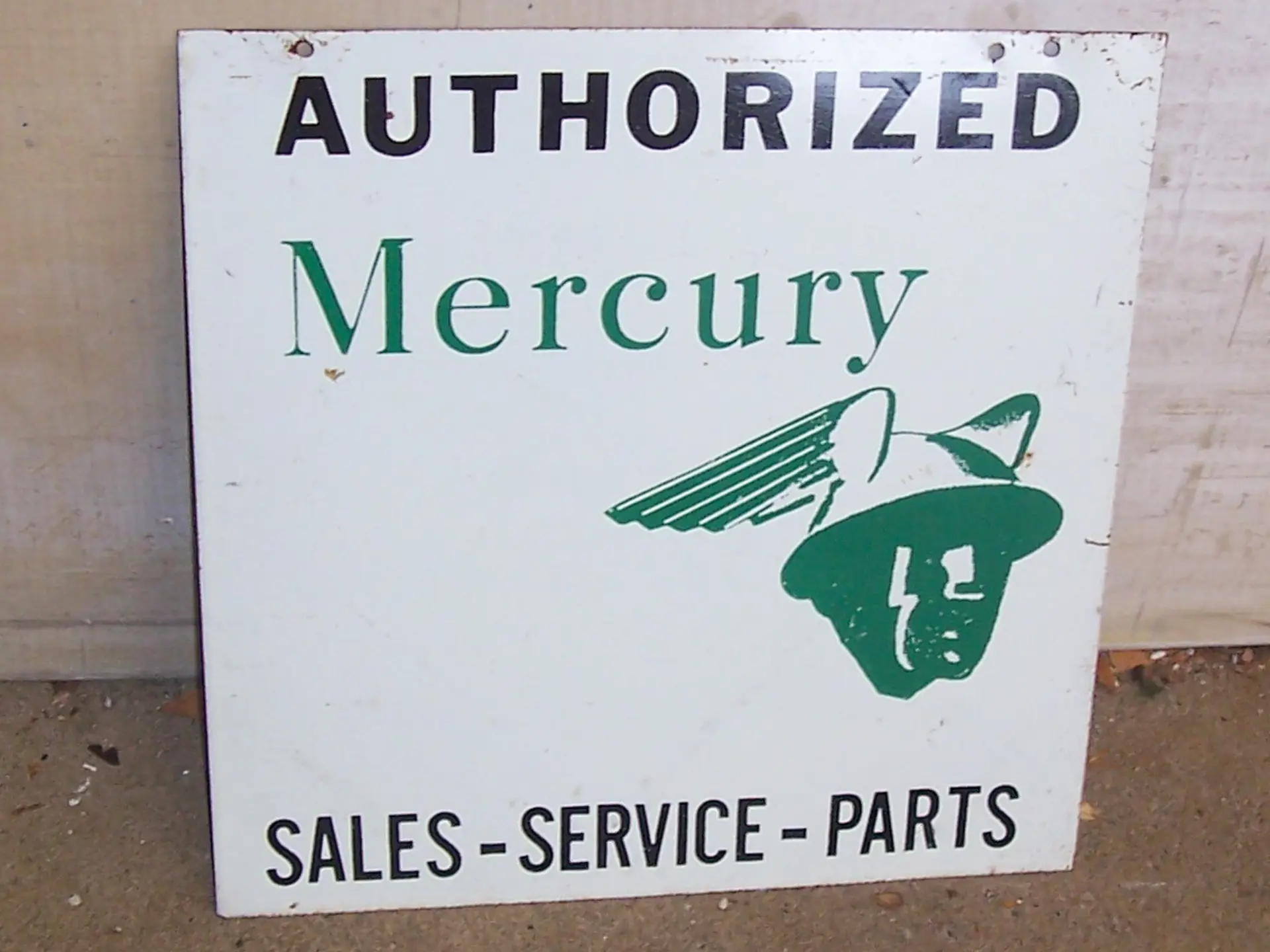 Mercury Authorized Sales Service Parts Sign | Auburn Fall 2018 | RM ...